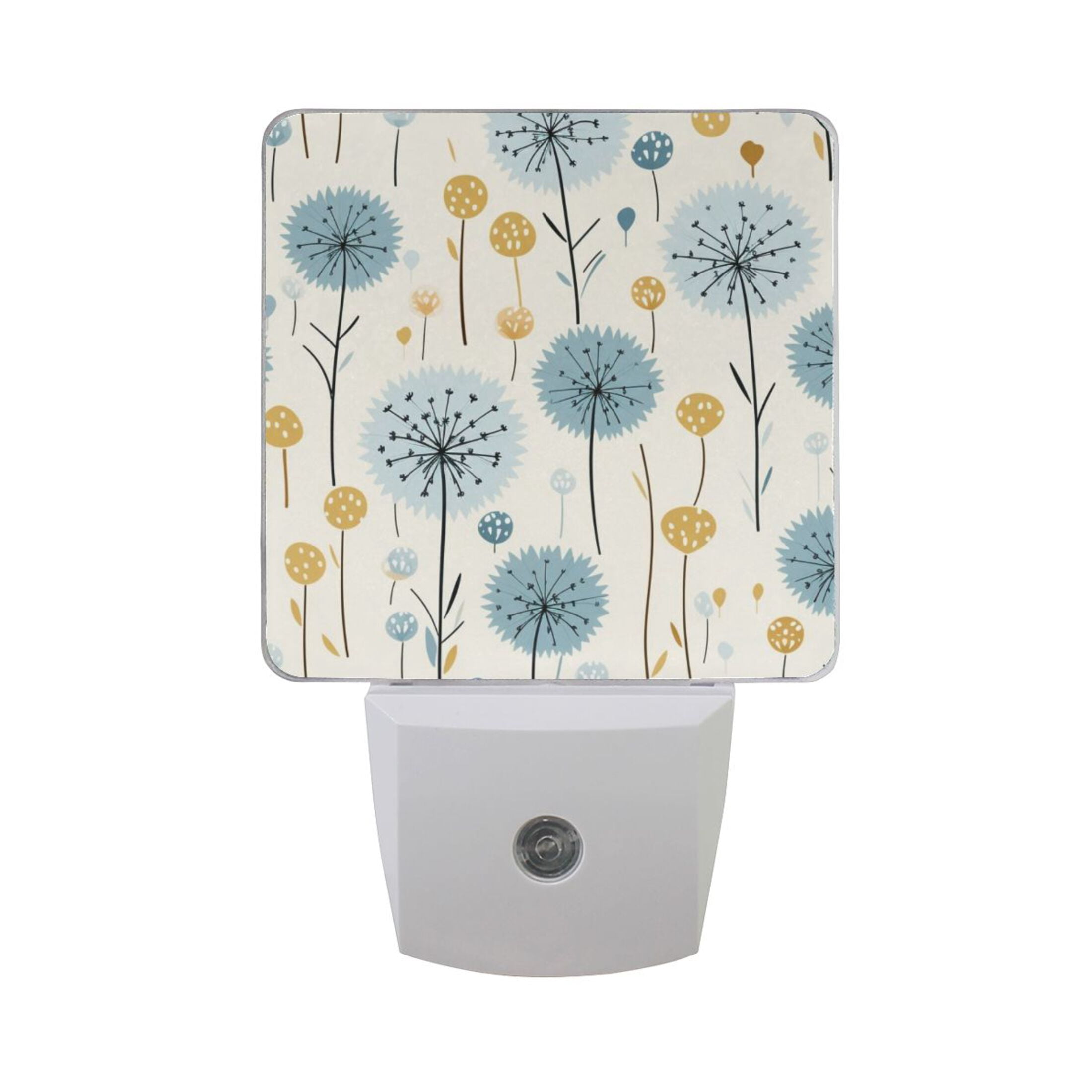 Dandelion Night Light LED Dusk to Dawn Auto Sensor Night Lamp Plug-in ...