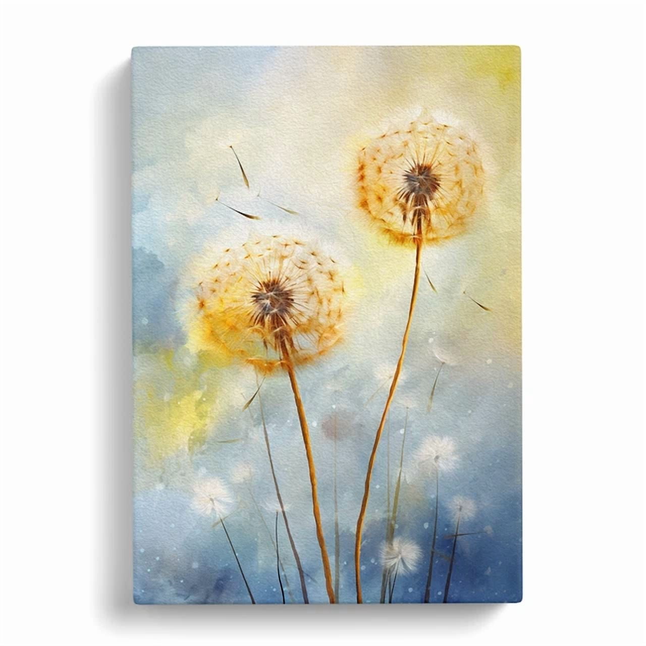 Dandelion Realism Wall Art Print Decor Living Room Bedroom Art Home ...
