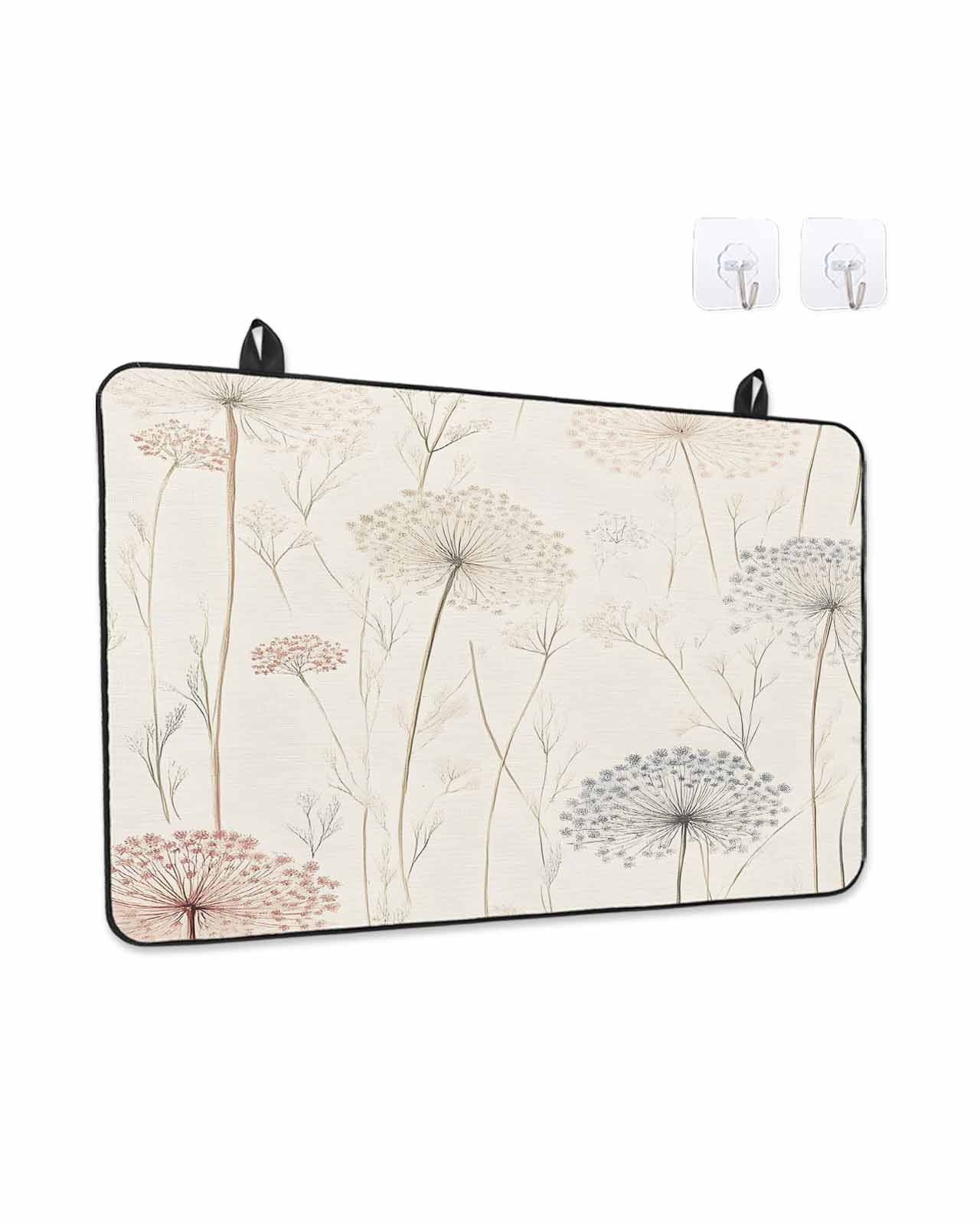 Dandelion Retro Leaves Stove Top Covers for Electric Stove, Kitchen ...