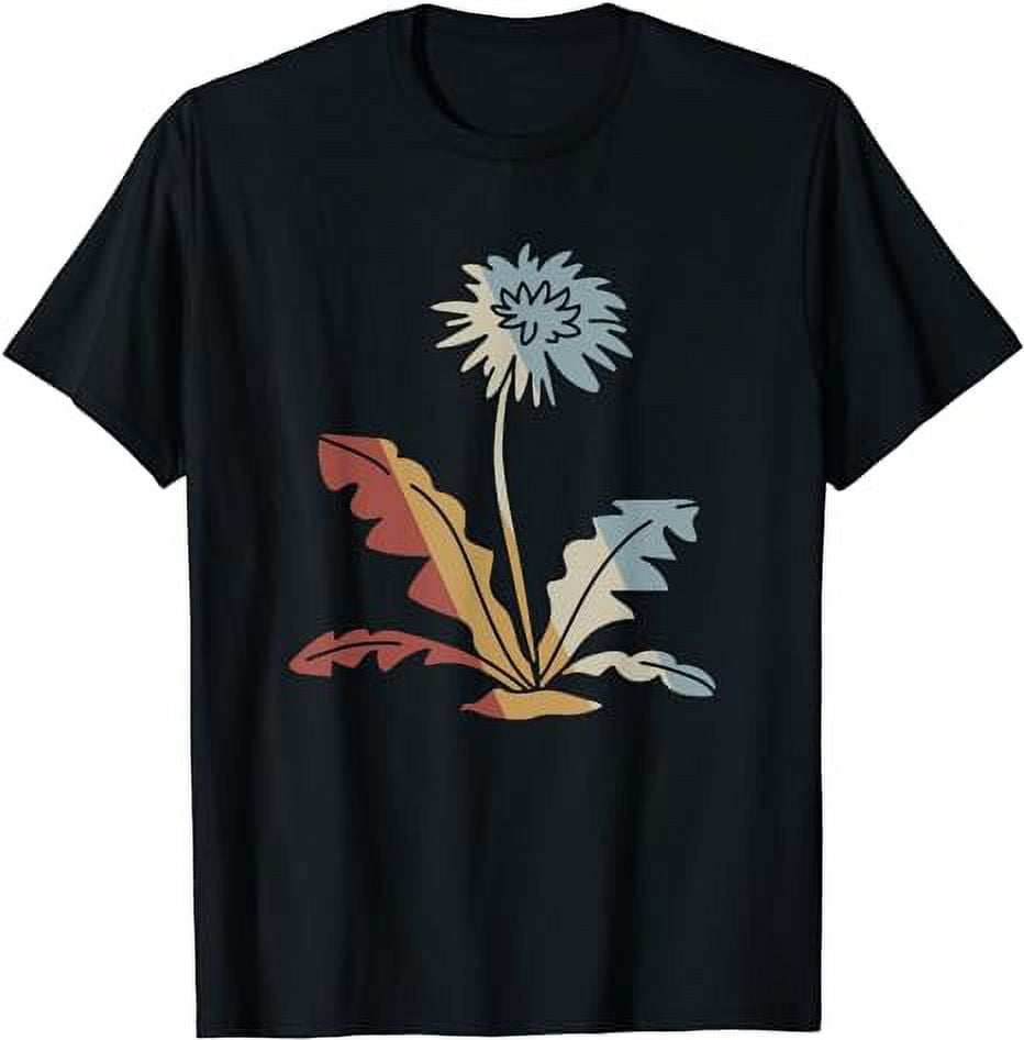Dandelion Retro Style Vintage T-Shirt - Walmart.com