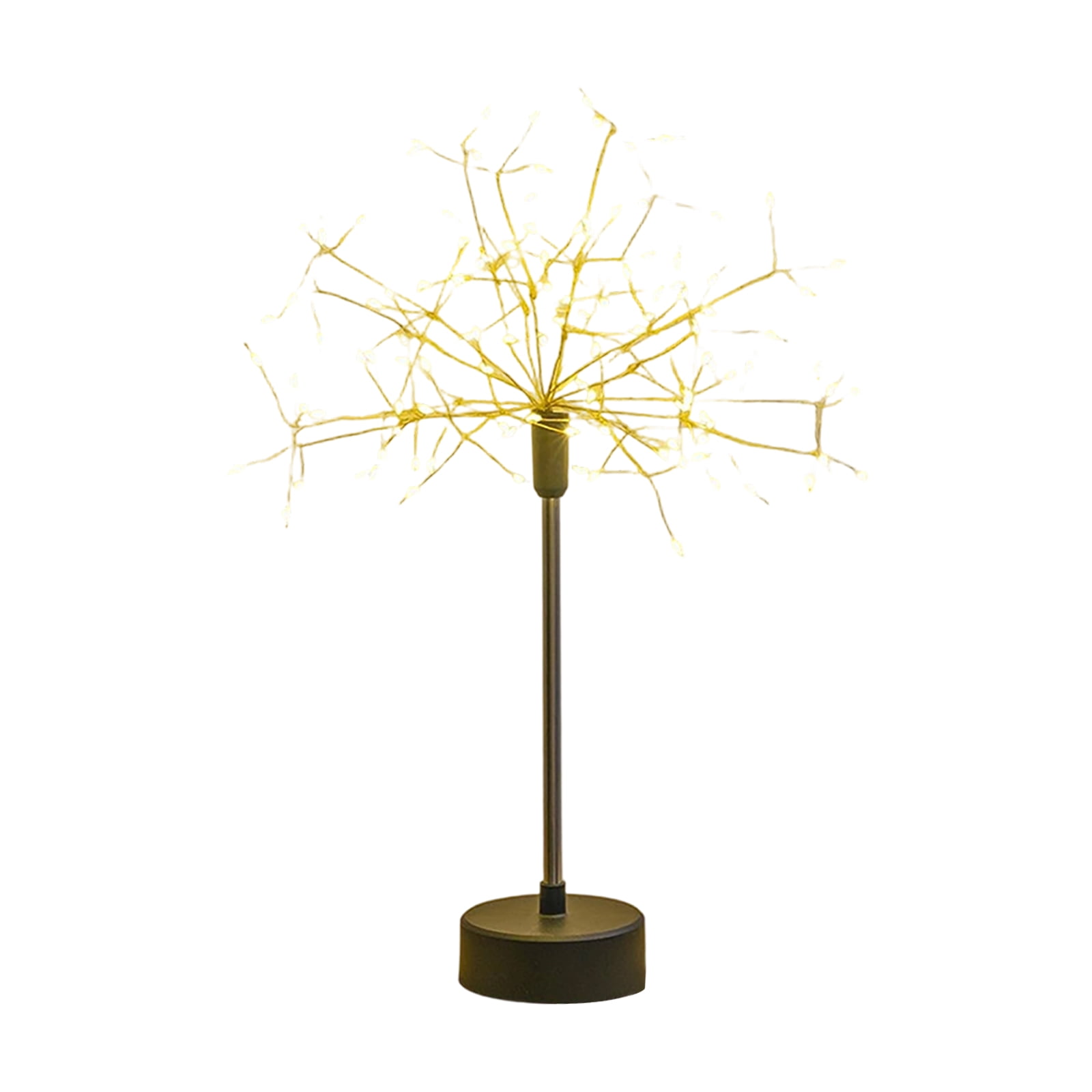 Dandelion-Shaped Table Lamp Indoor Bedside Firework-Style Decorative ...