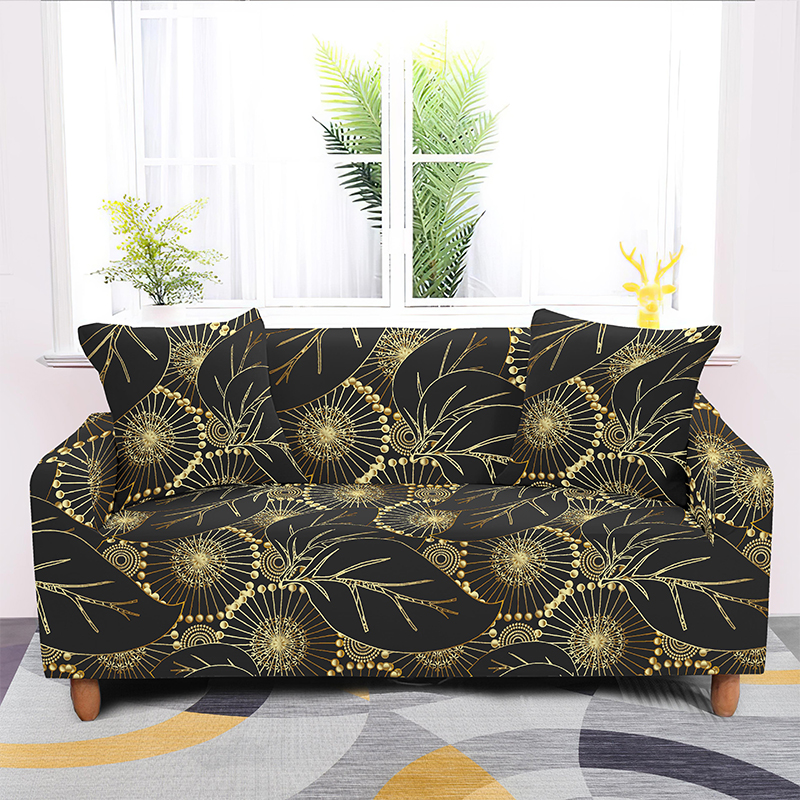 Dandelion Stretch Sofa Set Living Room Furniture Slipcovers Elastic All ...