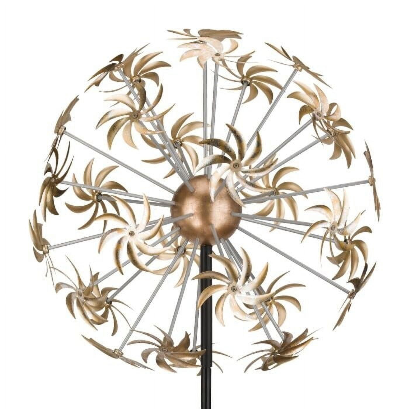 "Large Dandelion Yard Spinning Wind Spinner with 31 Spinners, 82 ...