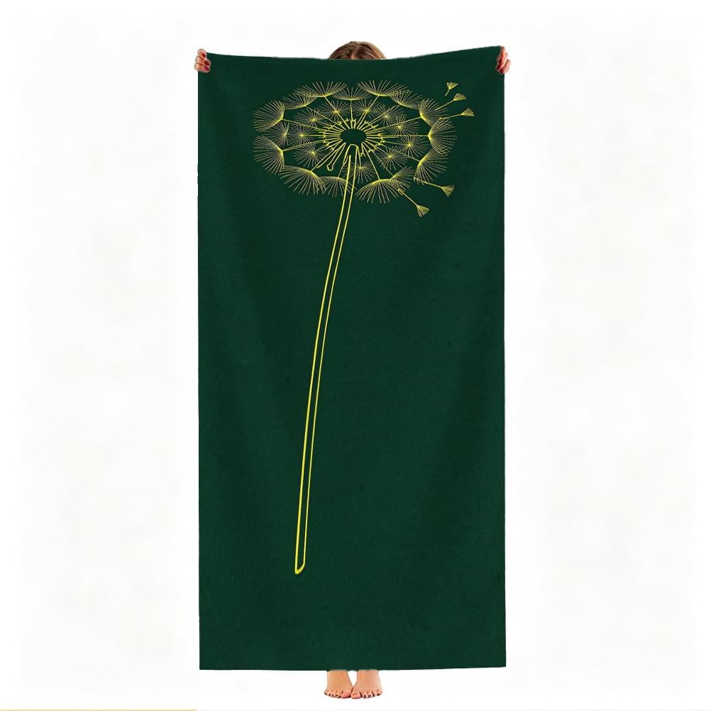 Dandelion pattern beach beach pool equipment, suitable for vacation ...