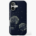 Dandelions and Fireflies Whimsical Art Compatible Phone Case for iPhone ...
