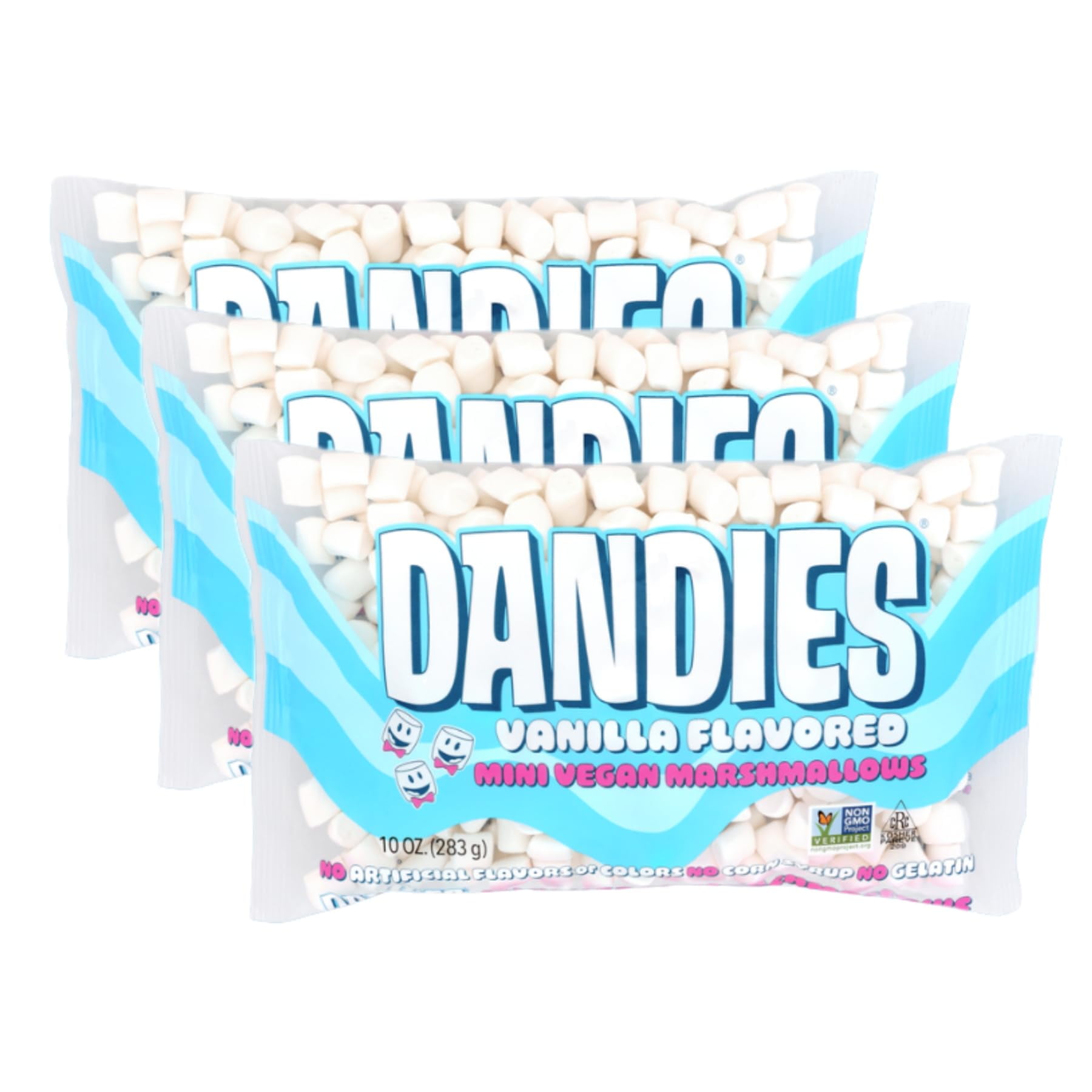 Dandies Mini Vegan Marshmallows, No Artificial BSL1 Flavorings, Food ...