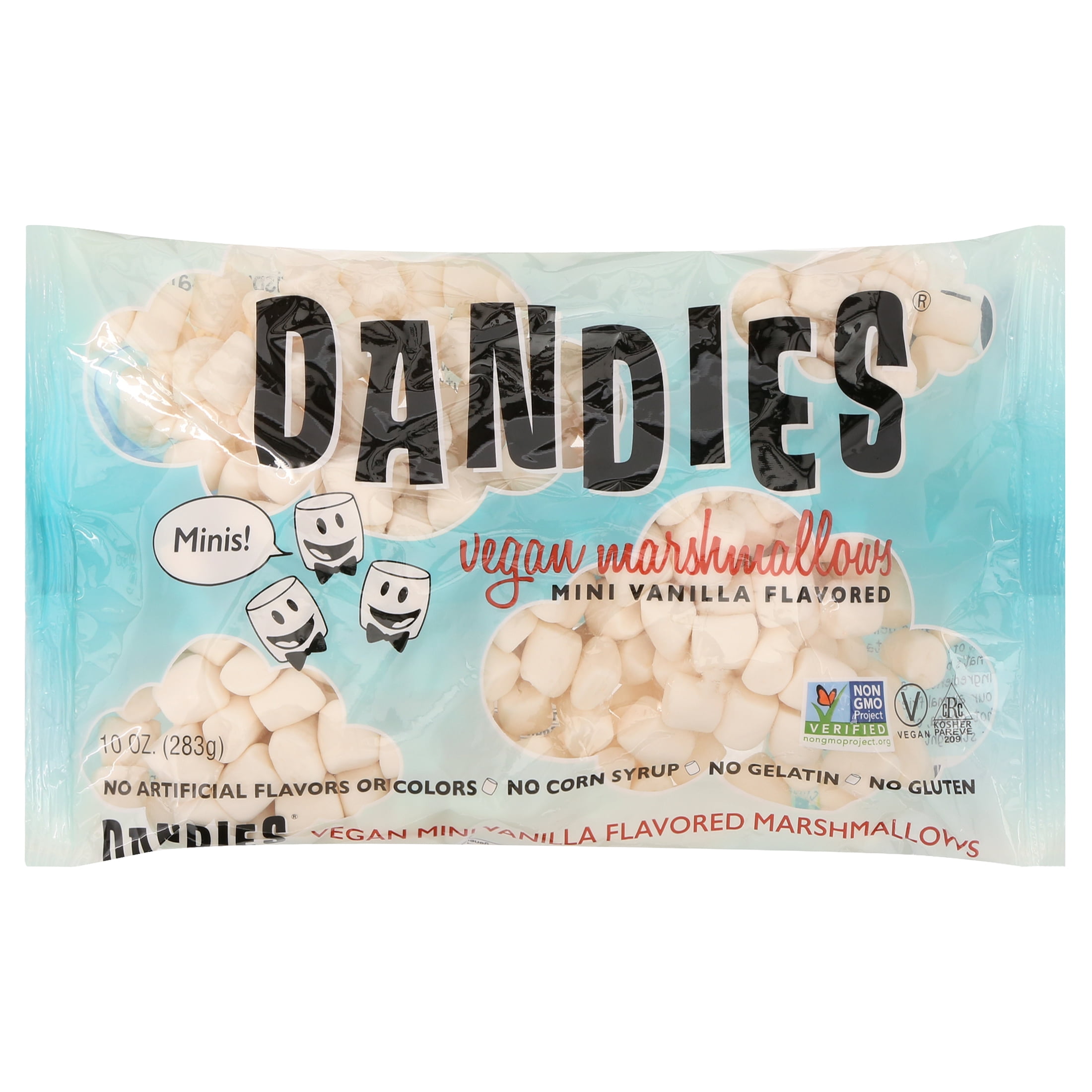 Dandies, Vegan Mini Marshmallows, Vanilla, 10 oz - Walmart.com
