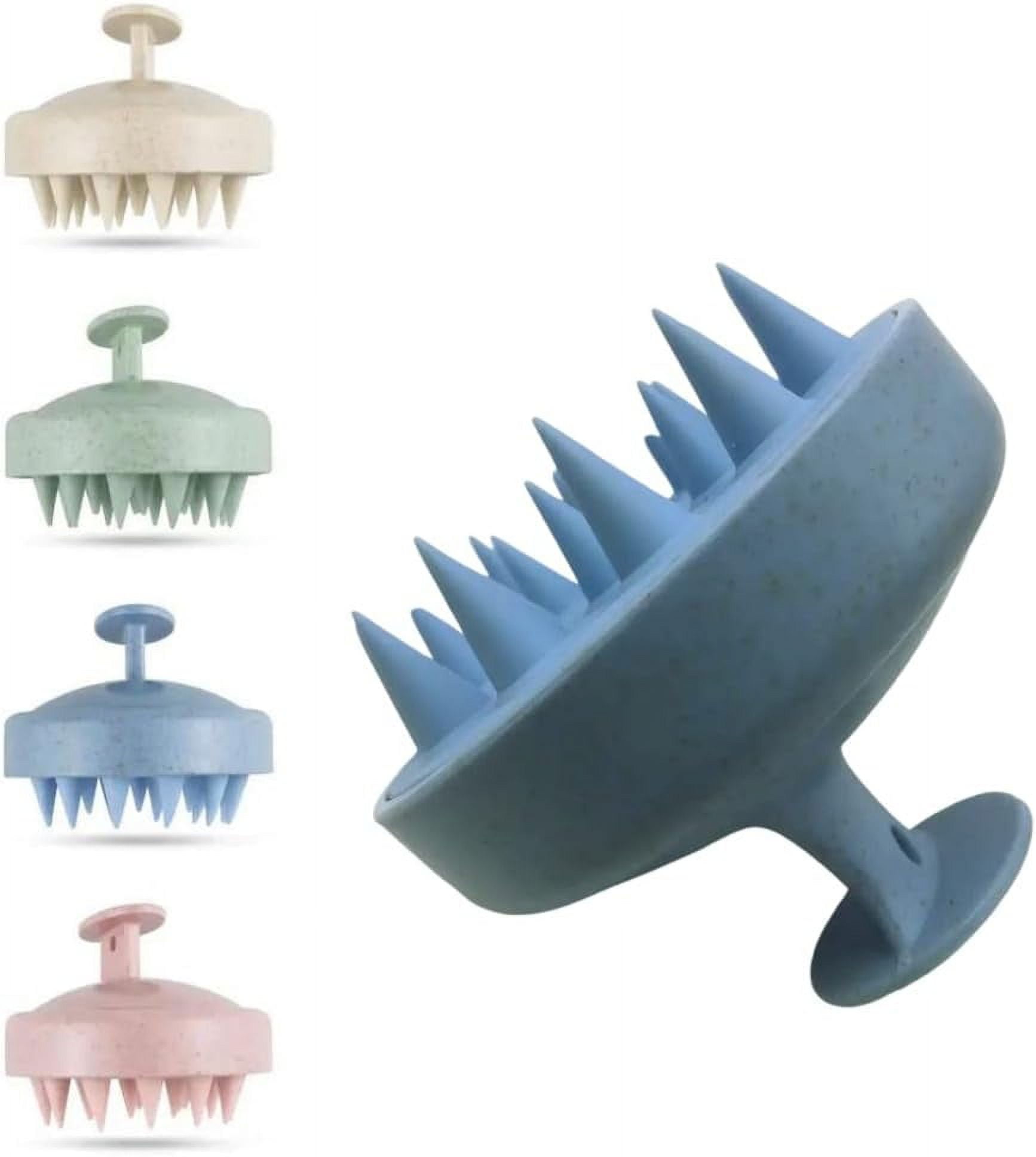 Dandruff Remover Scalp Massager Shampoo Brush, Detangler Head Scrubber ...