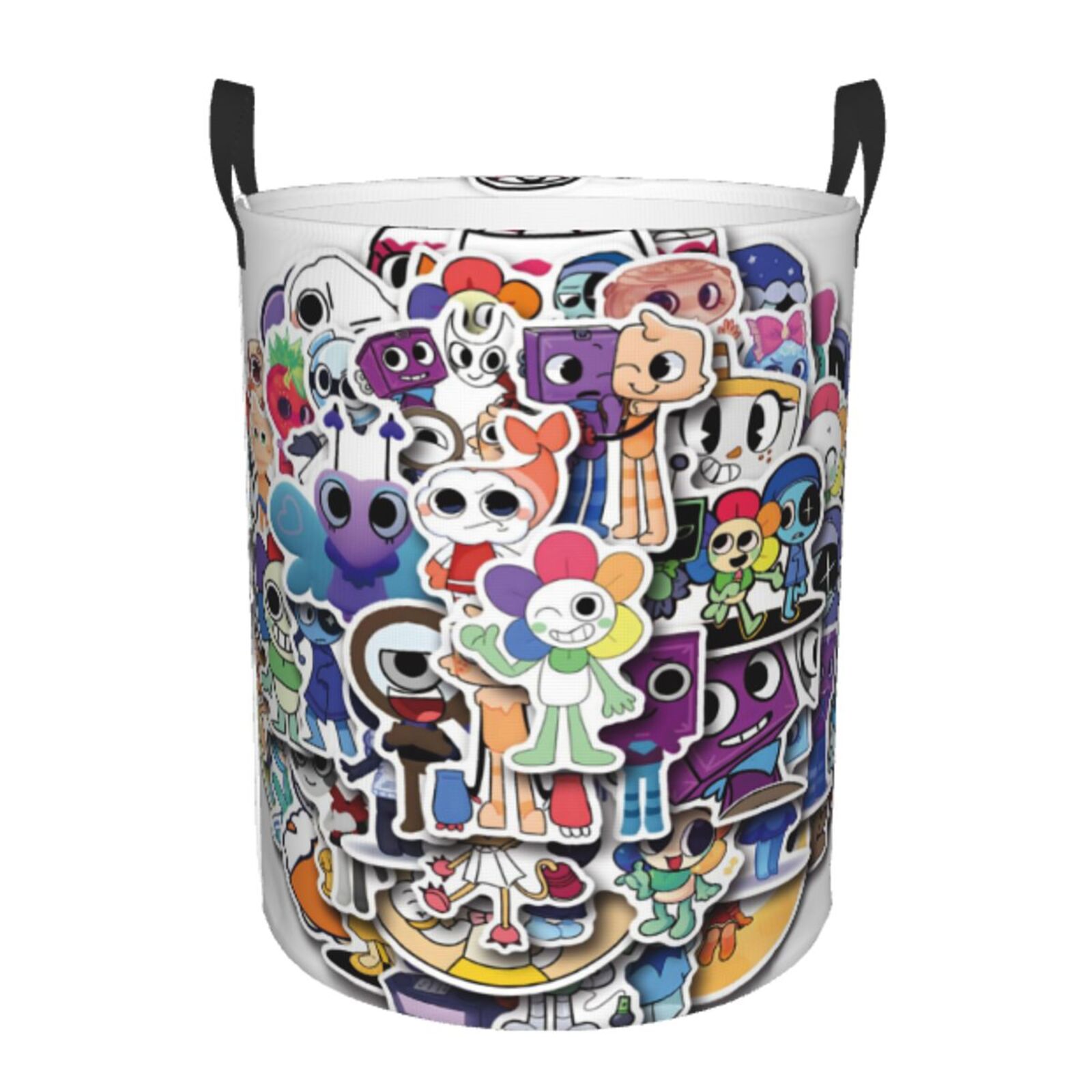 Dandy-S World 3d Graphic Flame Laundry Basket Fire Flame Clothes Hamper ...