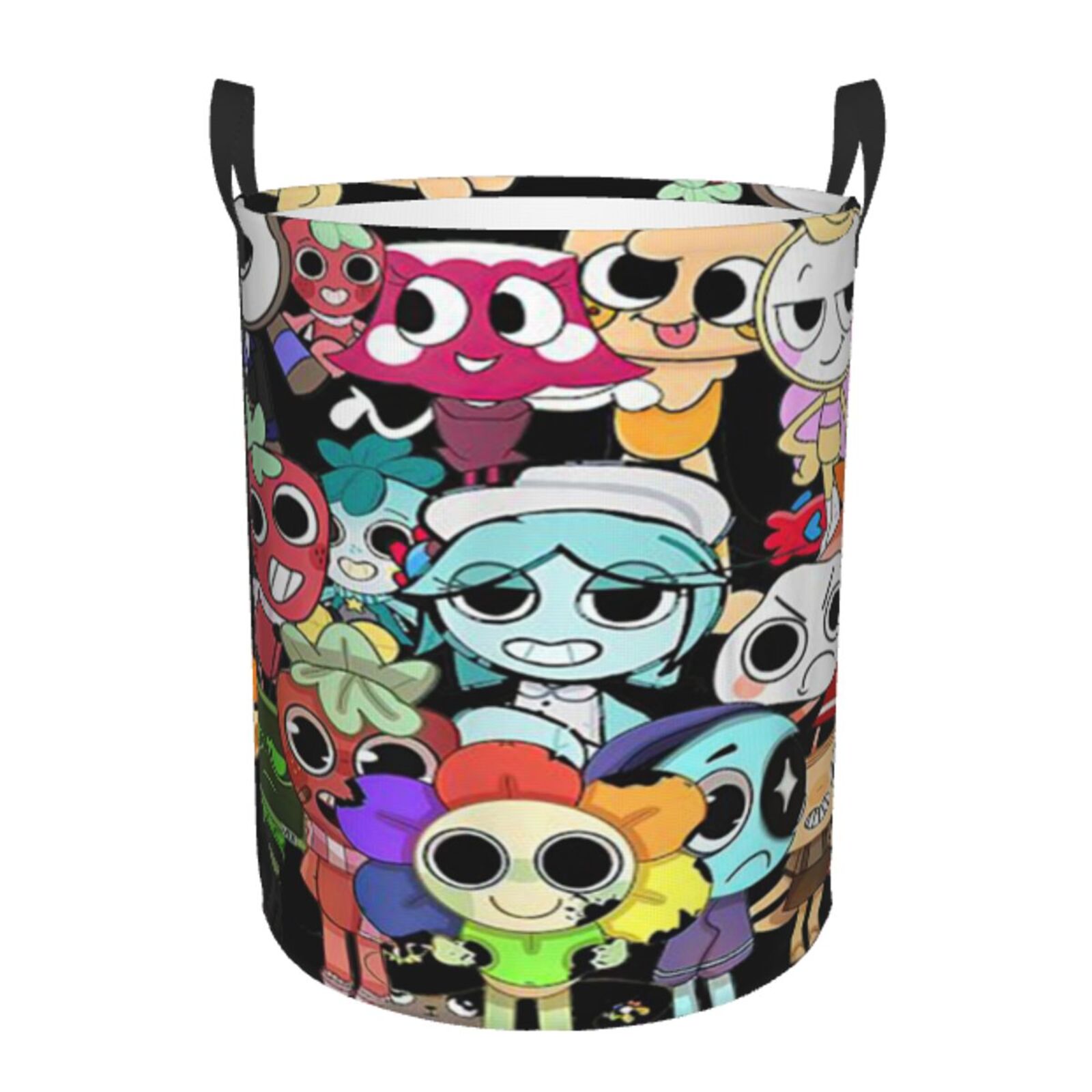 Dandy-S World 3d Graphic Flame Laundry Basket Fire Flame Clothes Hamper ...