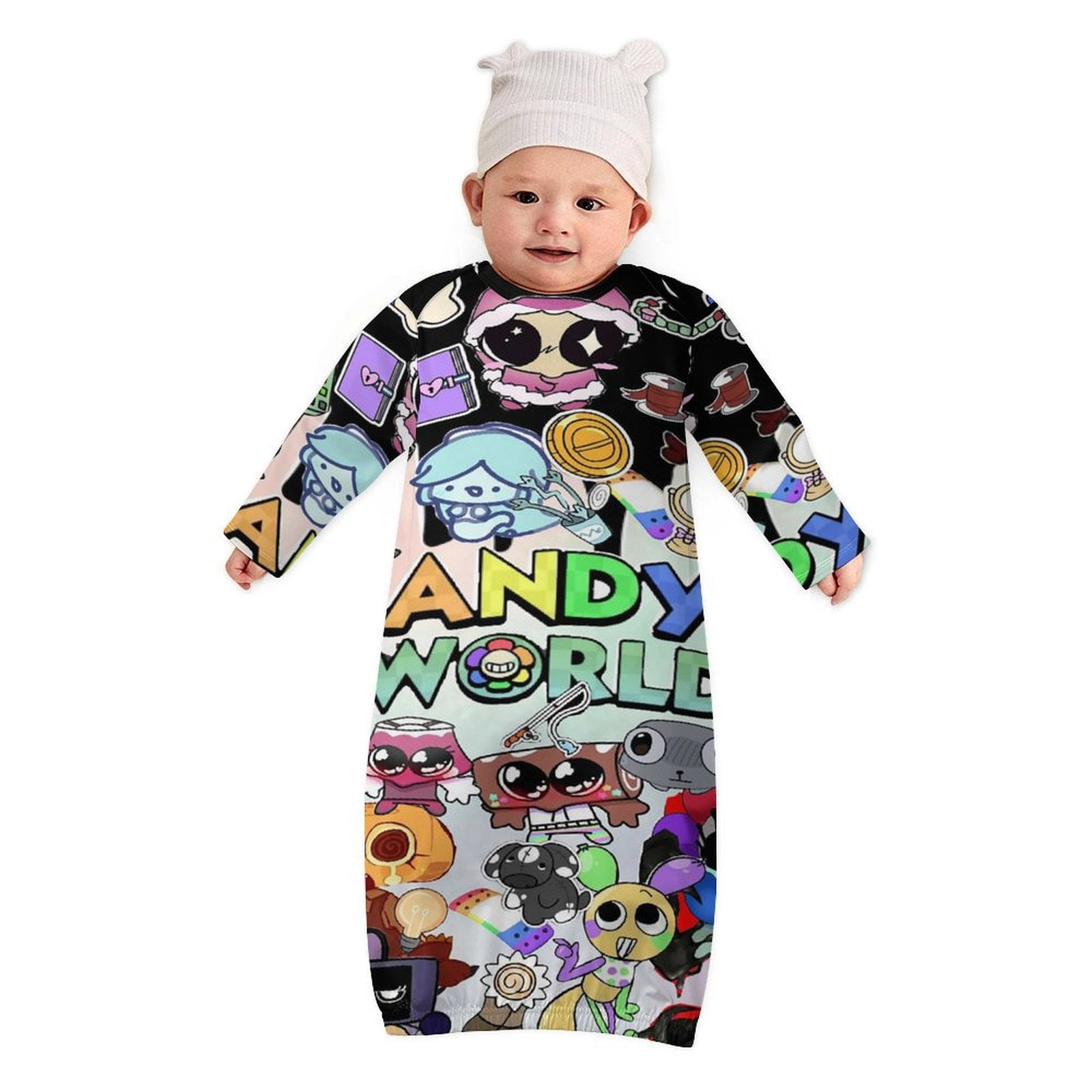 Dandy-S World Baby Boy And Girls Sleeper Gown Newborn to Infant ...