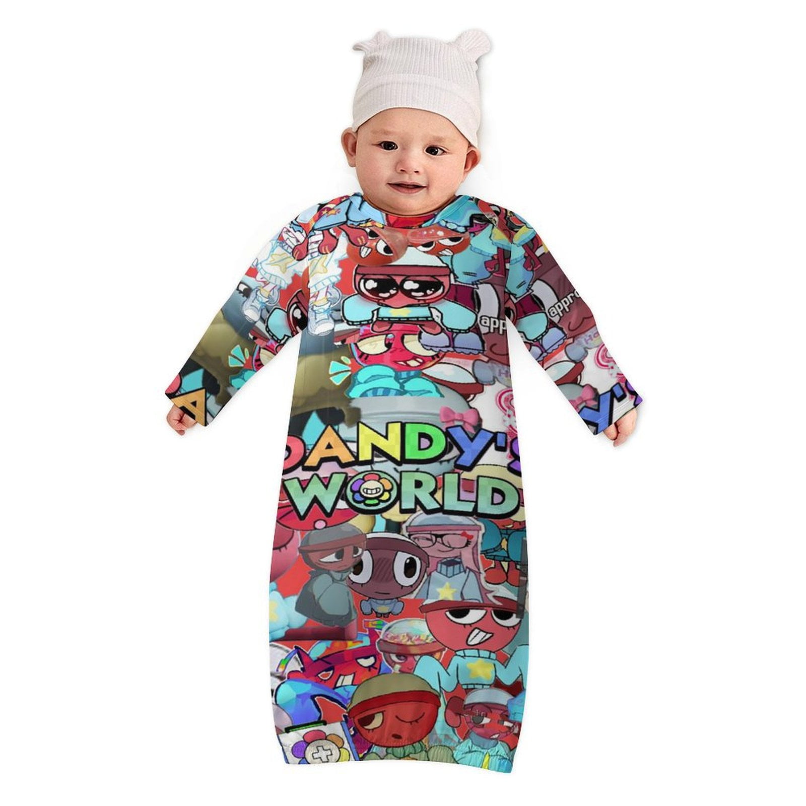 Dandy-S World Baby Boy And Girls Sleeper Gown Newborn to Infant ...