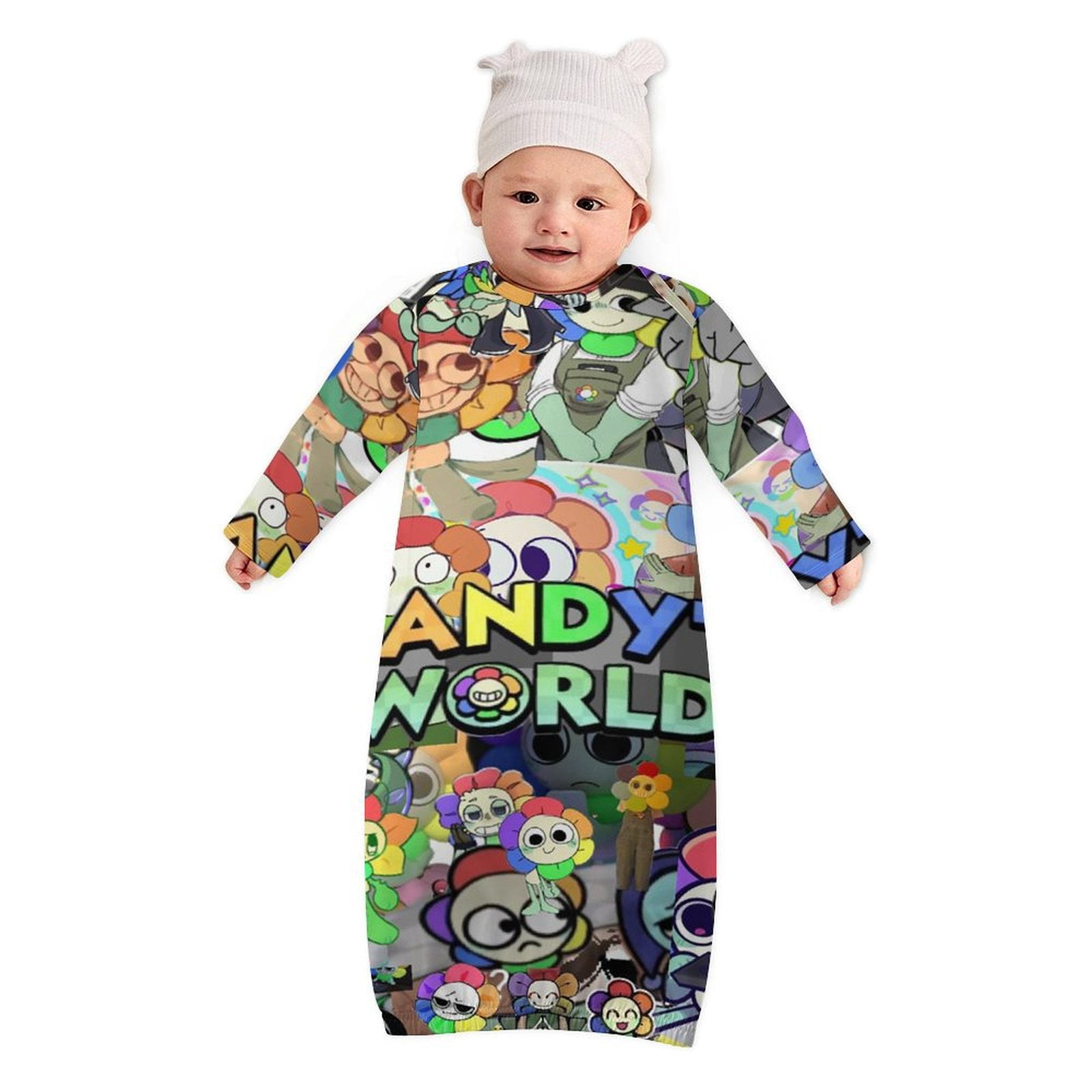 Dandy-S World Baby Boy And Girls Sleeper Gown Newborn to Infant ...