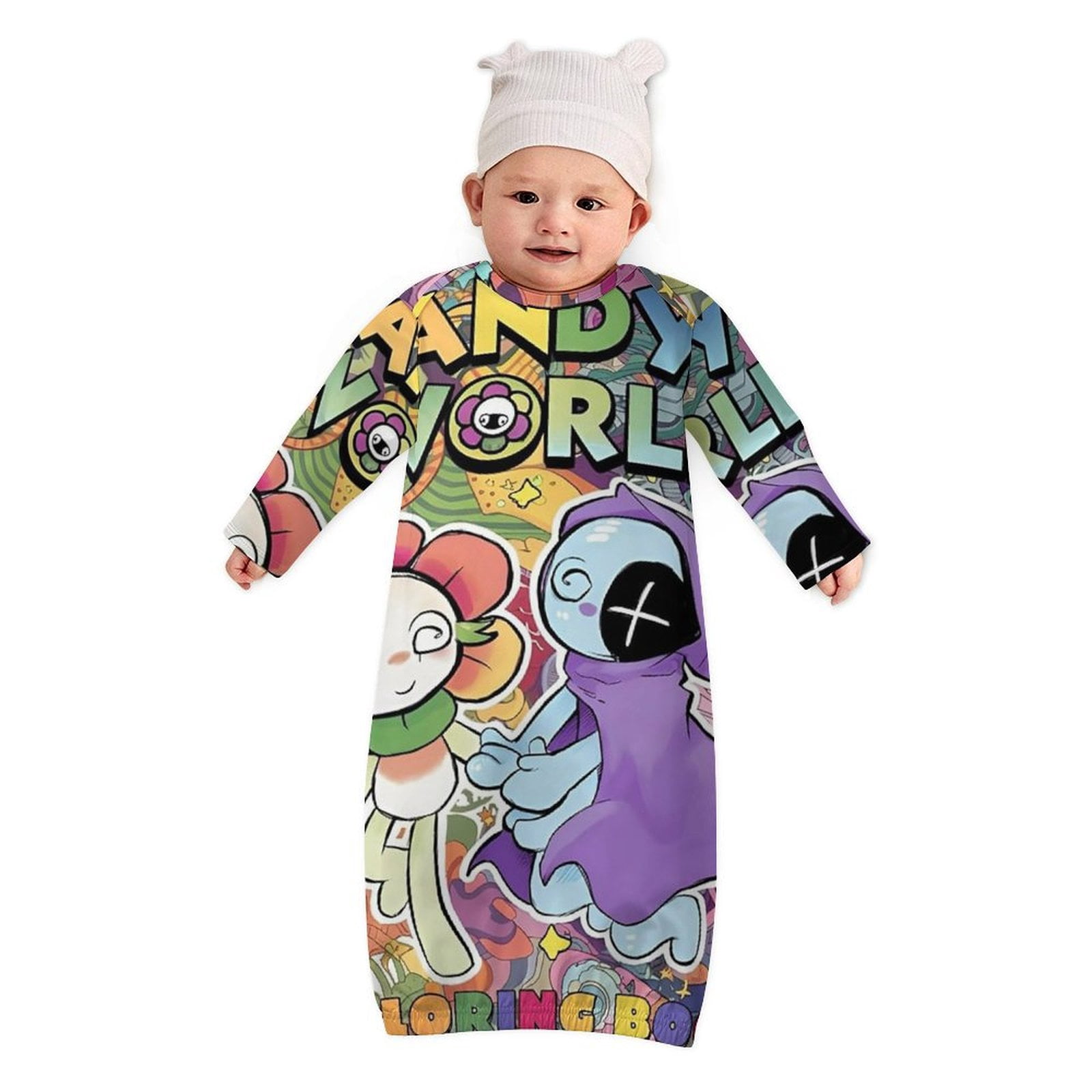 Dandy-S World Baby Boy And Girls Sleeper Gown Newborn to Infant ...