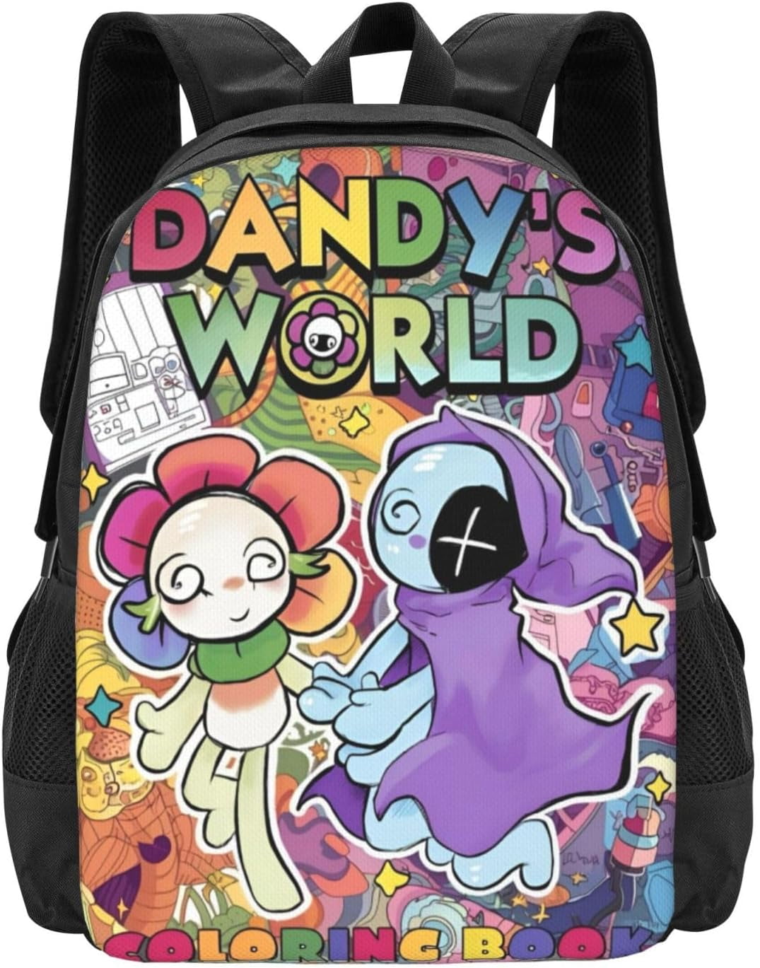 Dandy'S World Backpack Bookbag Laptop Travel Daypack with Multiple ...