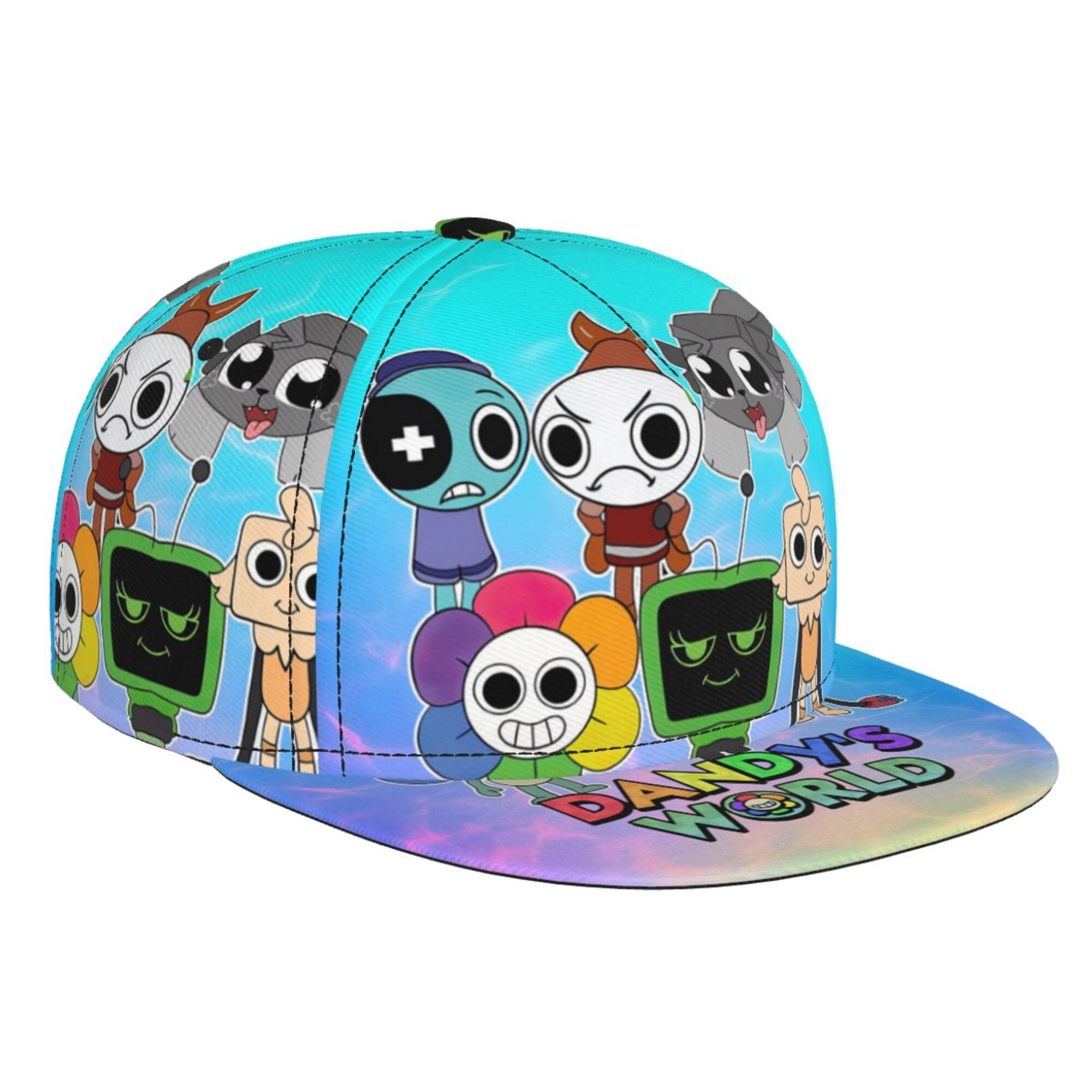 Dandy'S World Baseball Cap For Men, Women & Kids, Classic Flat Brim Hat ...