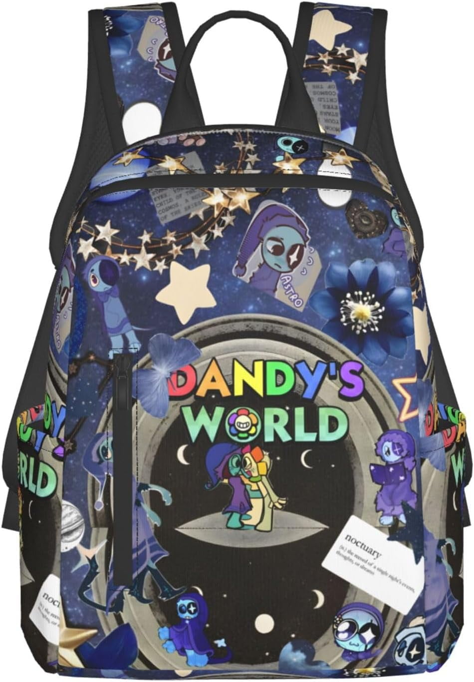 Dandy'S World Cartoon Print Fashion Large Capacity Sports Travel Leisure Backpack Student ...