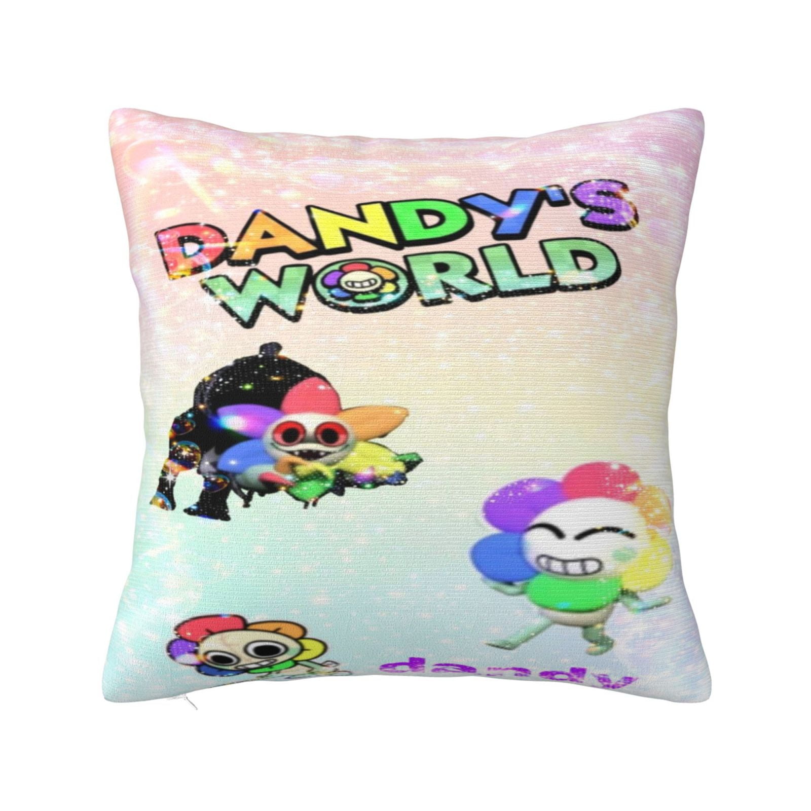 Dandy-S World Print Throw Pillow Covers Pillow Cushion Cases Throw ...