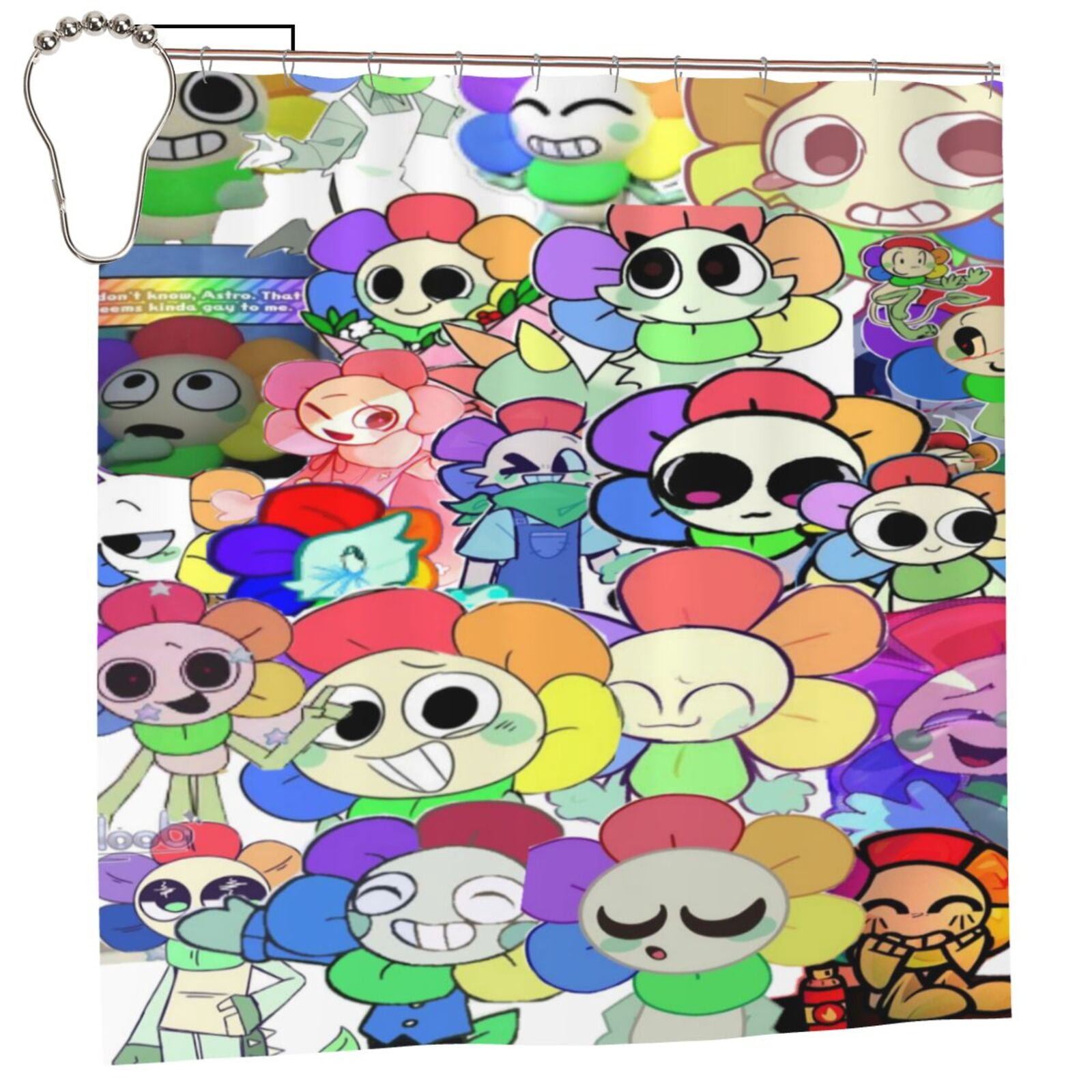 Dandy-S World Shower Curtain For Kids Children Cute Shower Curtain ...