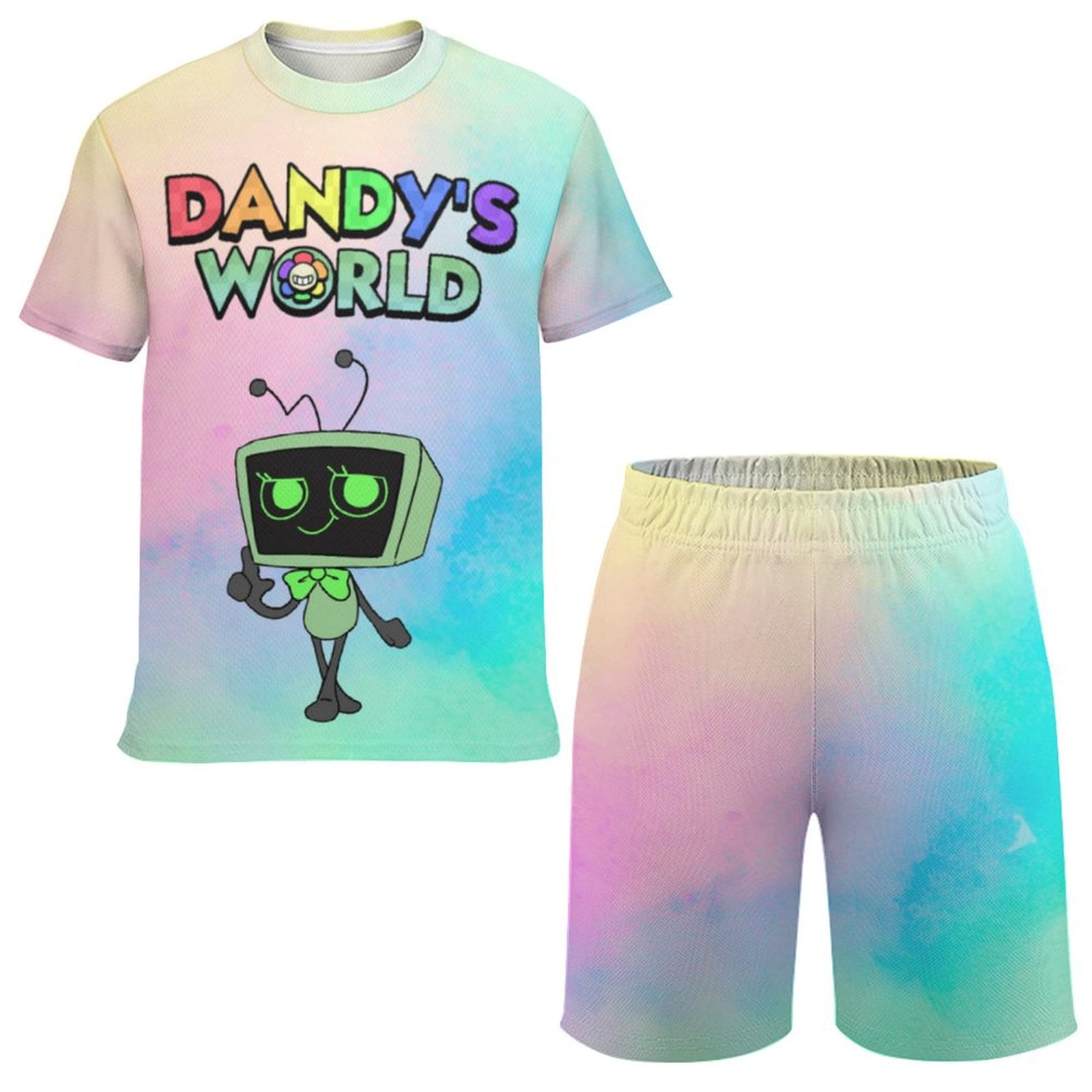 Dandy'S World T Shirt And Swim Trunks, Summer Swimwear Set for Teen, 2 ...