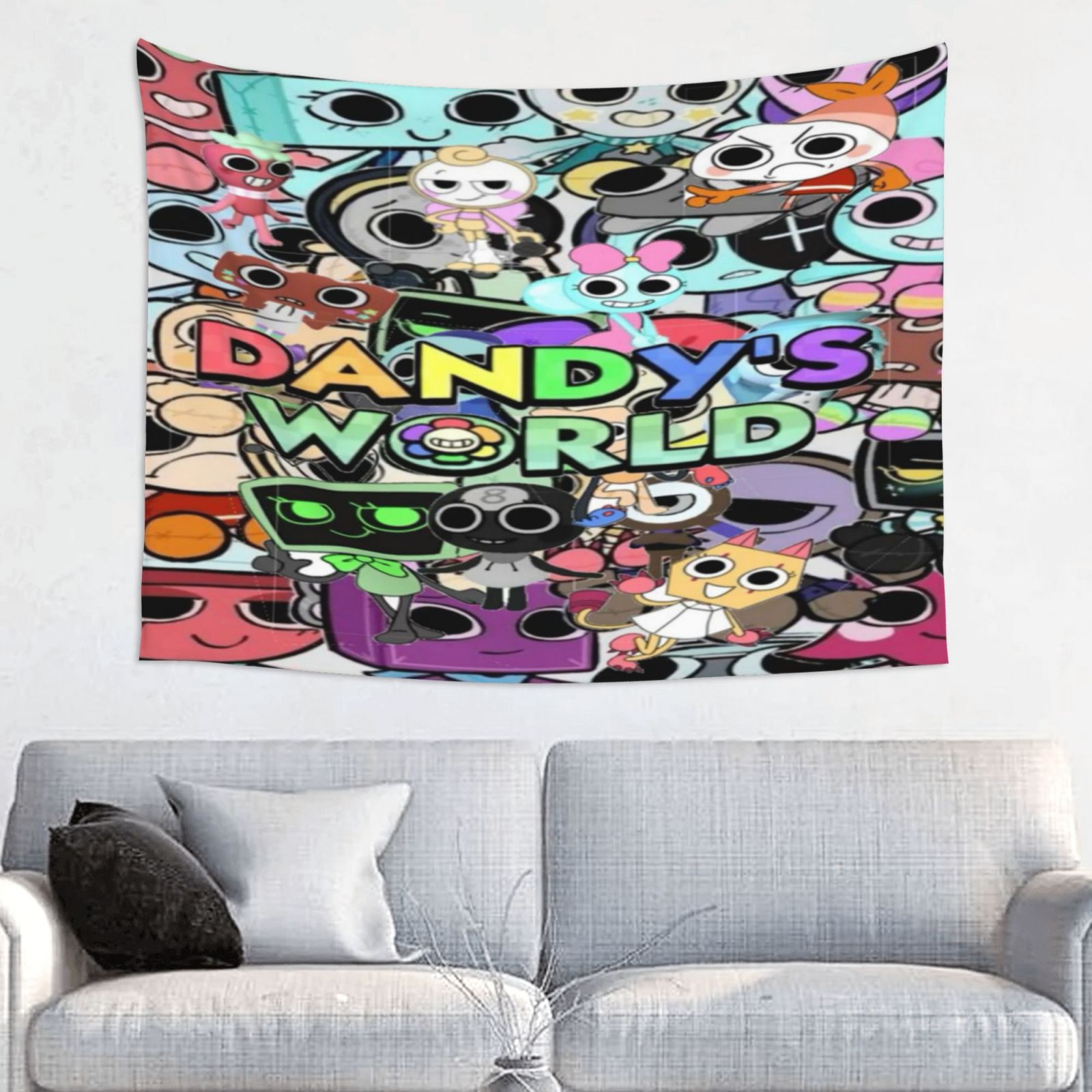 Dandy-S World Wall Tapestry Poster For Bedroom Aesthetics Funny Room ...