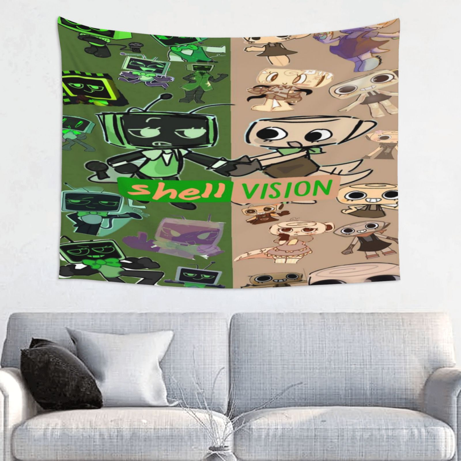 Dandy-S World Wall Tapestry Poster For Bedroom Aesthetics Funny Room ...