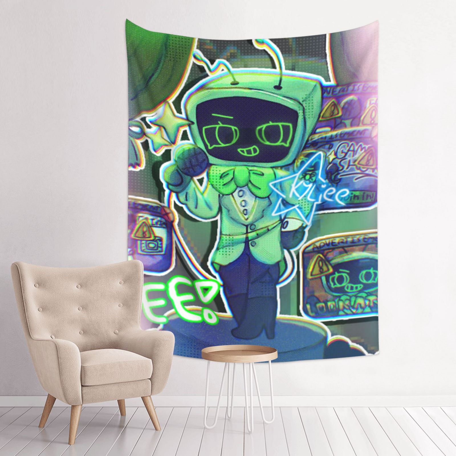 Dandy-S World Wall Tapestry Poster For Bedroom Aesthetics Funny Room ...