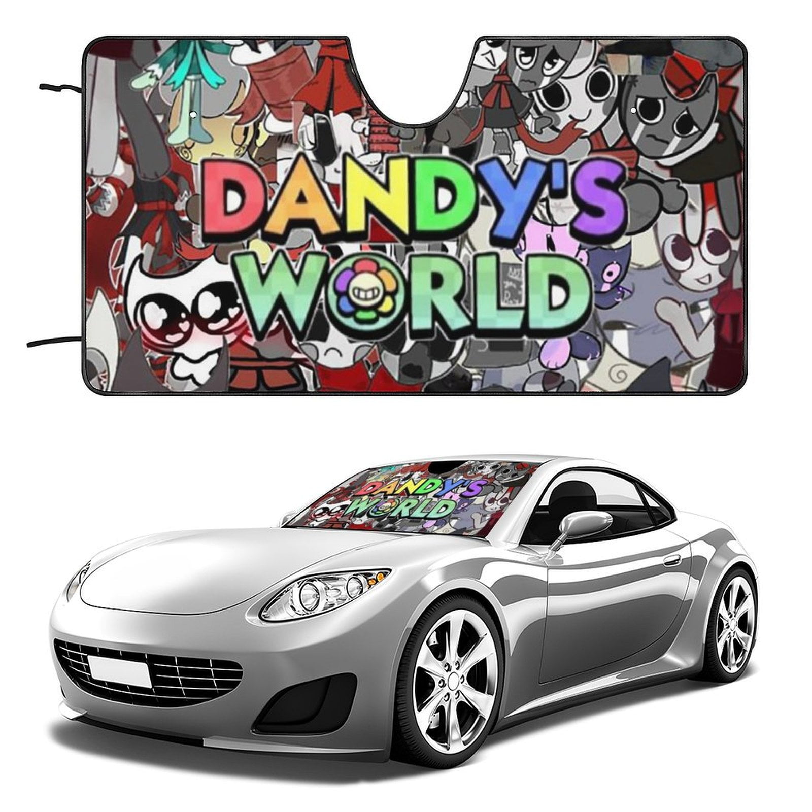 Dandy-S World Windshield Sun Shade - Car Sun Shade Windshield Keeps Interior Cool, Reflector ...