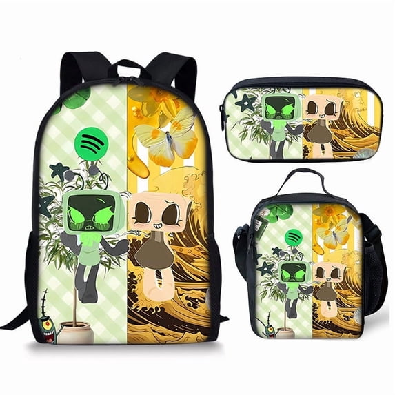 Dandy'S World backpack set lightweight 3 piece travel bag casual ...