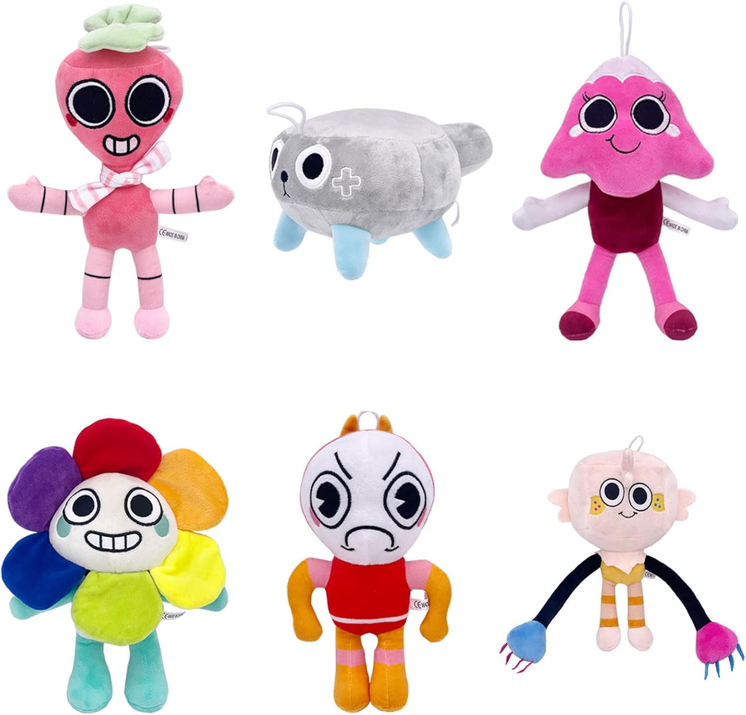 Dandy World Themed Plush Collection Soft Plushies for Teens Adult Fans ...