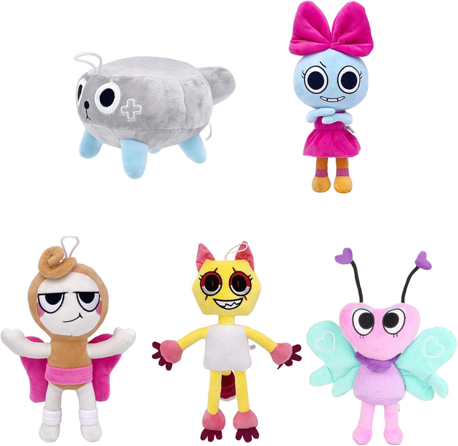 Dandy World Themed Plush Collection Soft Plushies for Teens Adult Fans ...