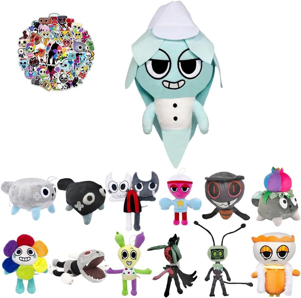 Dandy World Themed Plush Toys, Horror Game Stuffed Animals Plushies for ...