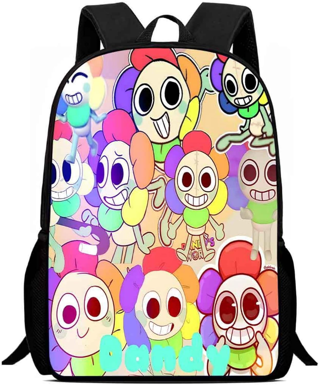 Dandy's World 17-inch High Capacity Backpack, Cute Cartoon Printed ...