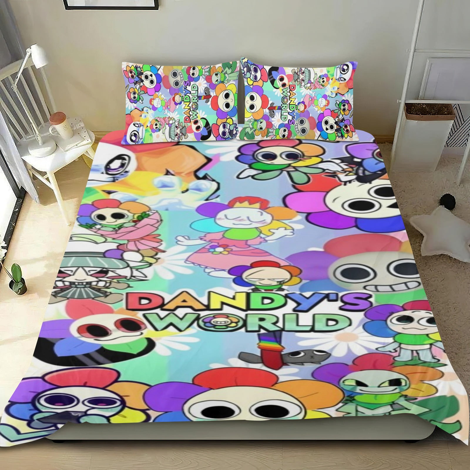 Dandy's World 3 Piece Bedding Set Comforter Set Cute Duvet Cover Sets ...