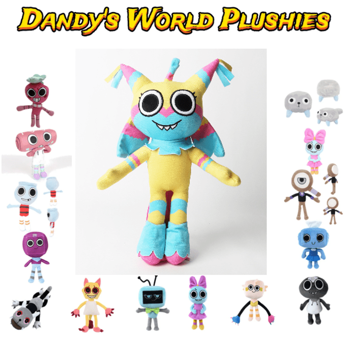 Dandy's World 7.87 Inch Astro Plush, Soft Dandy's World Plush Plush ...