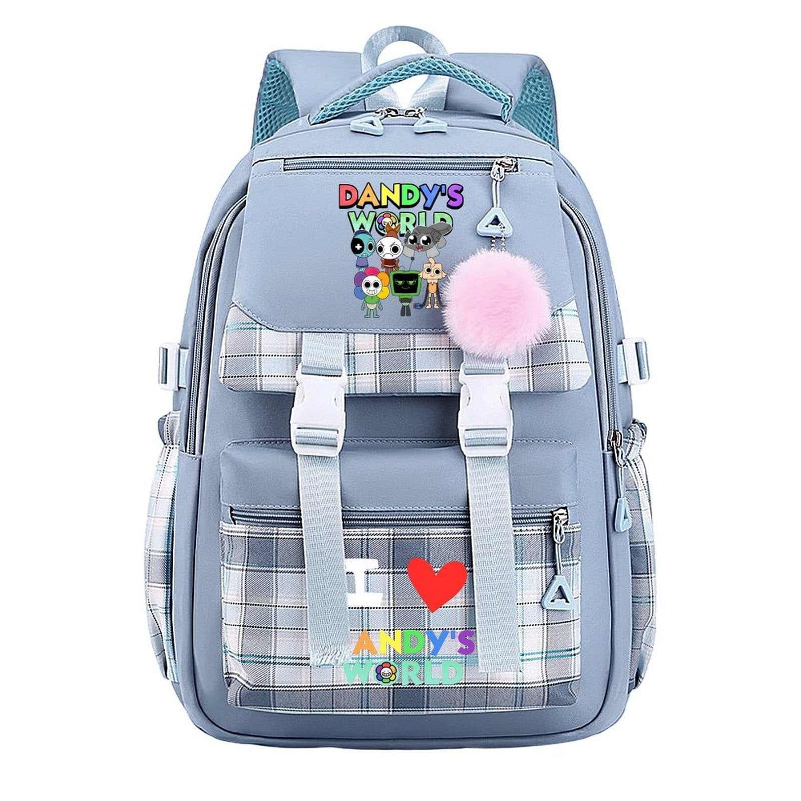 Dandy's World Backpack Unisex Adjustable Shoulder Straps Large Capacity ...