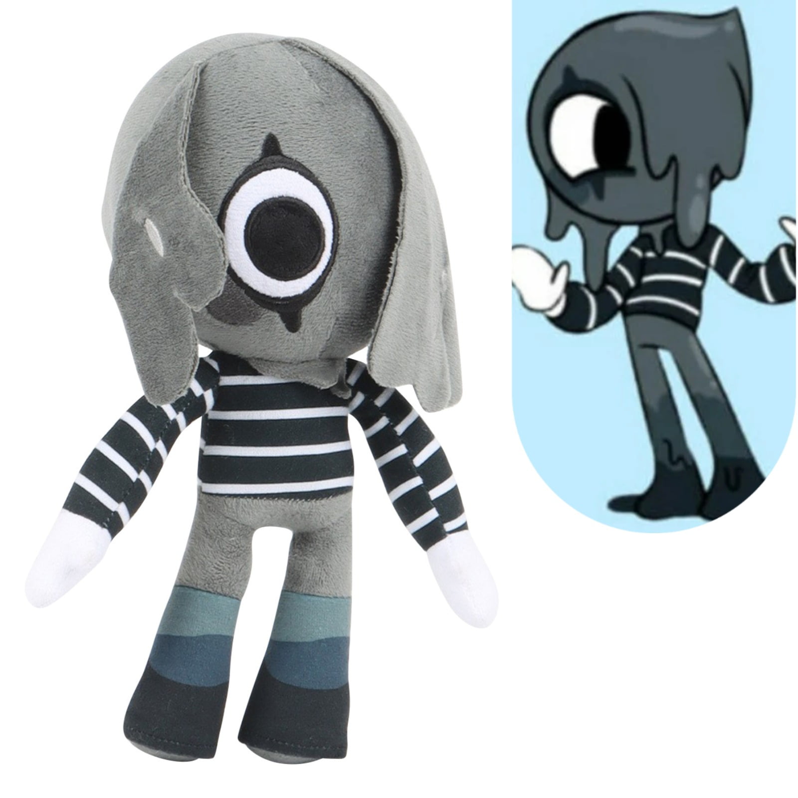 Dandy's World Blot Plush Doll 11 Inches - Soft Stuffed Horror Game Character, Cute Collectible ...