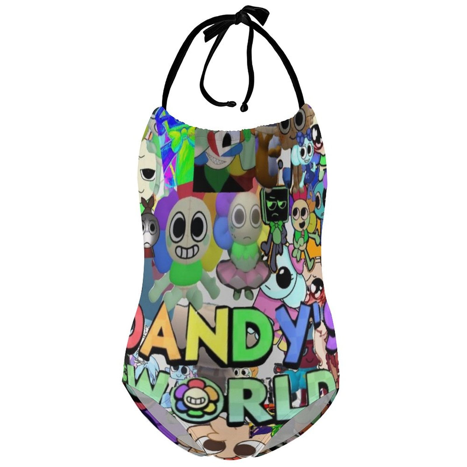 Dandy's World Girl's One-Piece Swimsuit Bathing Suit Soft Stretchy ...