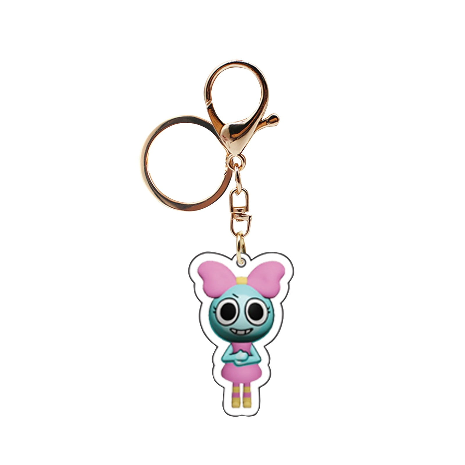 Dandy's World Keychain, 2" Dandy's World Poppy Acrylic Keychains, Mini ...