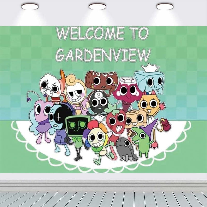 Dandy's World Party Supplies Backdrop Banner Poster Birthday ...