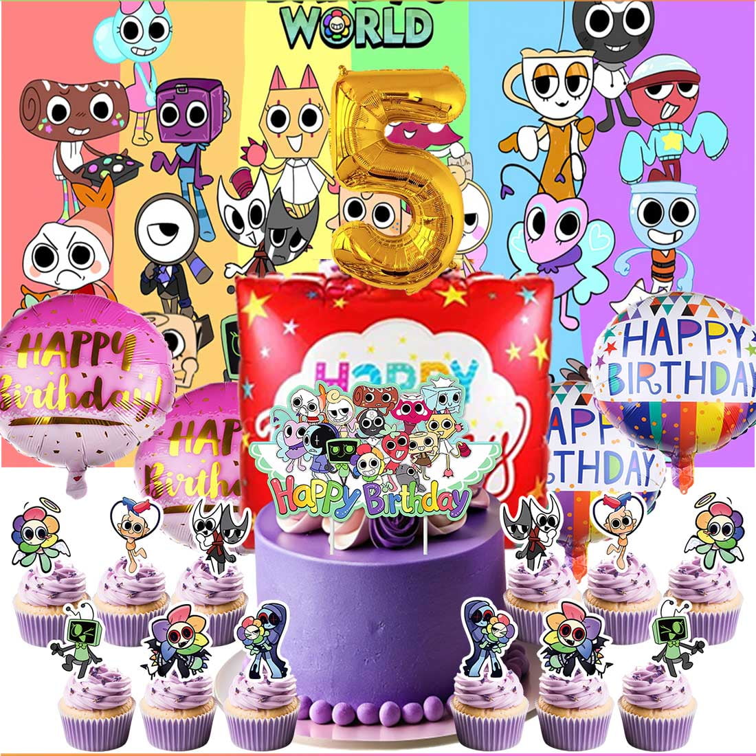 Dandy's World Party Supplies Decor 5th Kit Balloons Birthday Cake ...