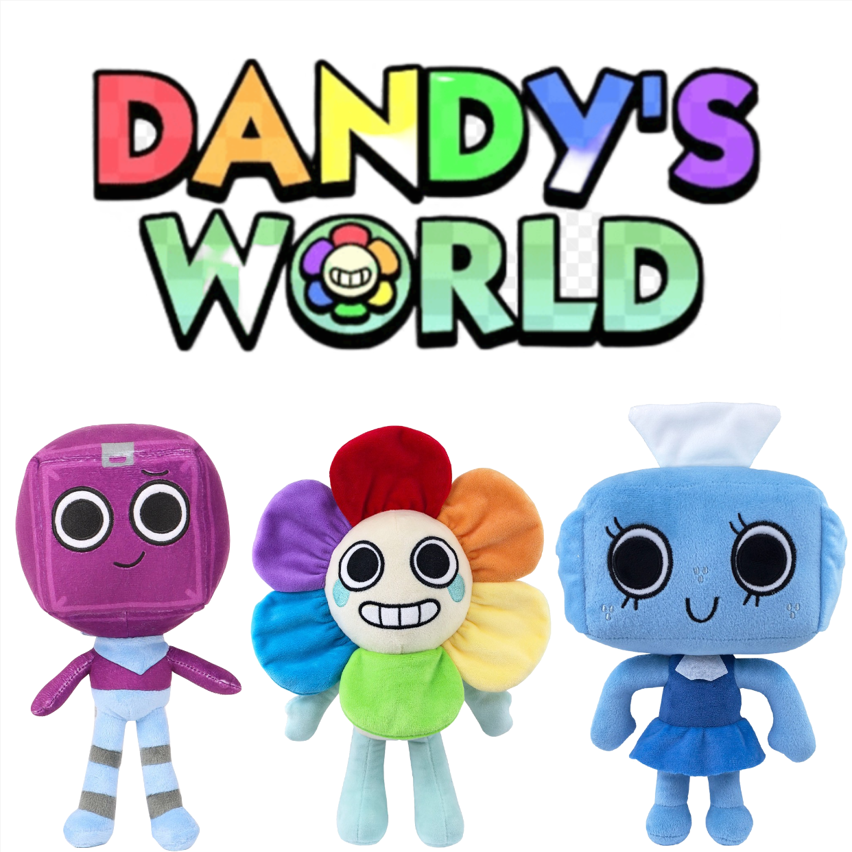 Dandy's World Plush, Dandy World Pebble Plush Toys for Fans and Friends ...