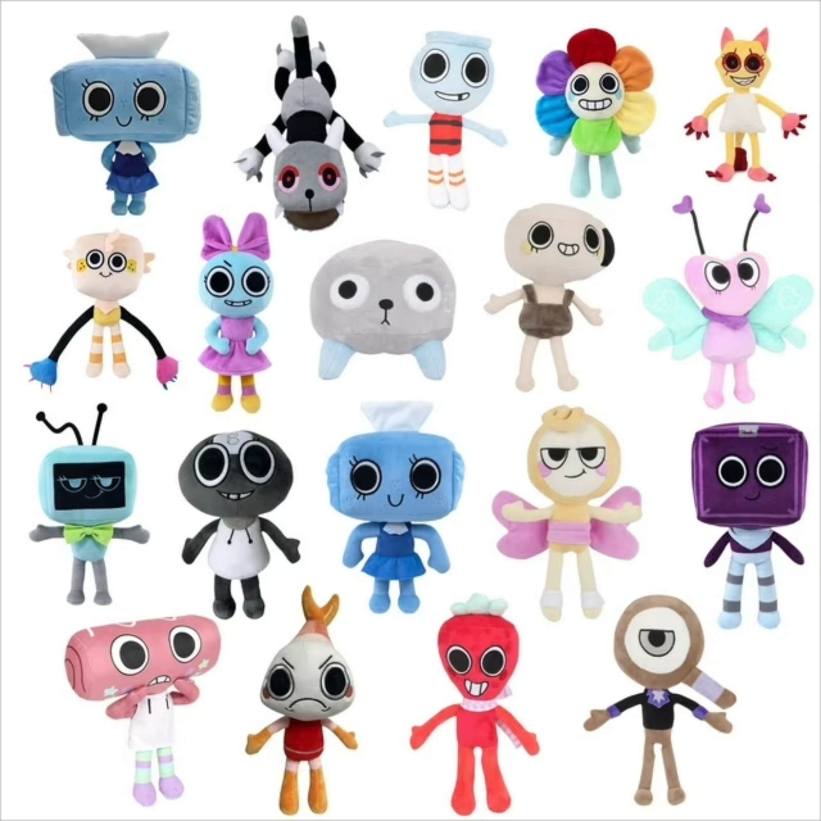 Dandy's World Plush Finn 11.02", Horror Plushie Toy for Game Fans, Soft ...