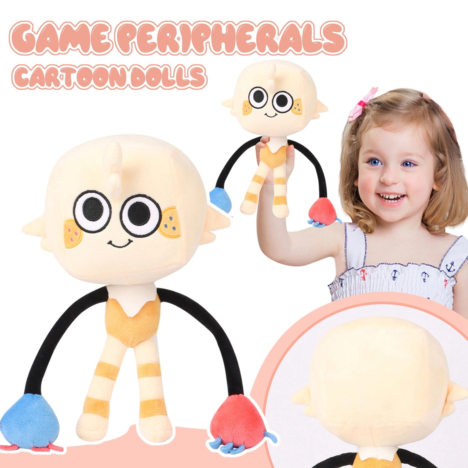 Dandy's World Plush Toys, 11" Goob Horror Game Plushies, Game Character ...