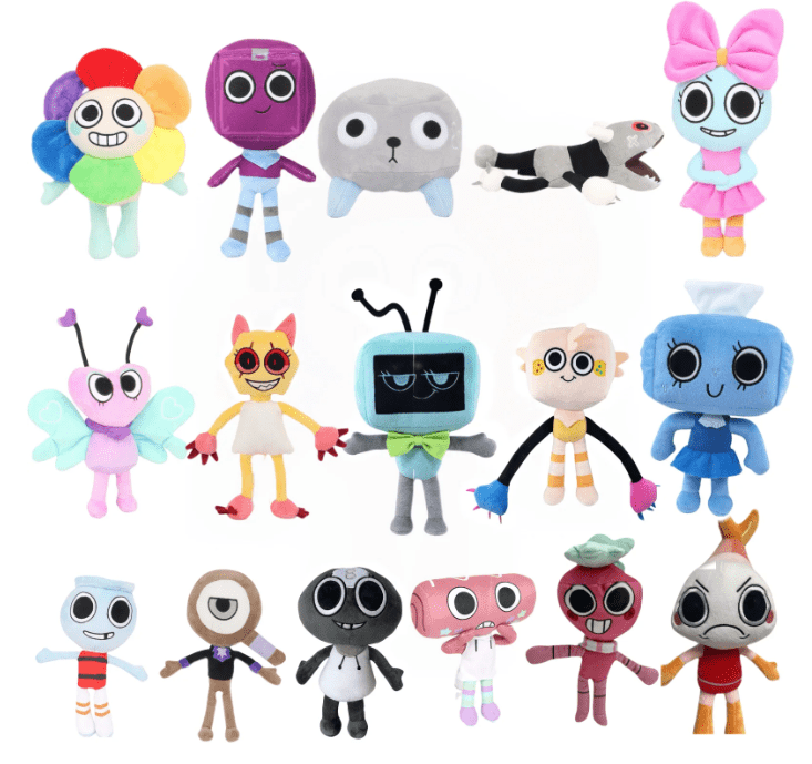 Dandy's World Plush Toys, Soft Boxten Characters Dandy's World Plush ...