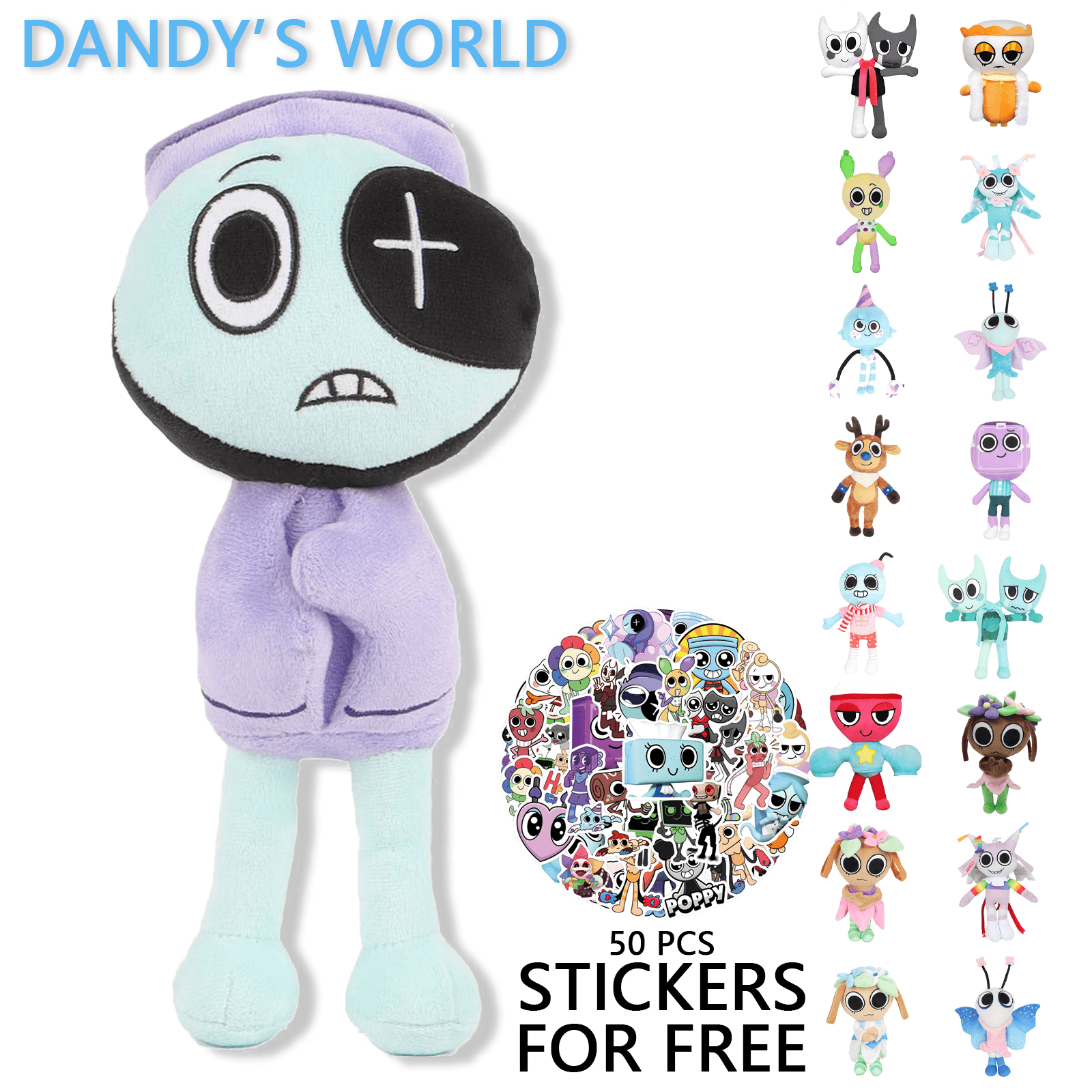 Dandy's World Plushie Figure, Astro A, Stuff Animal Plushies Doll ...