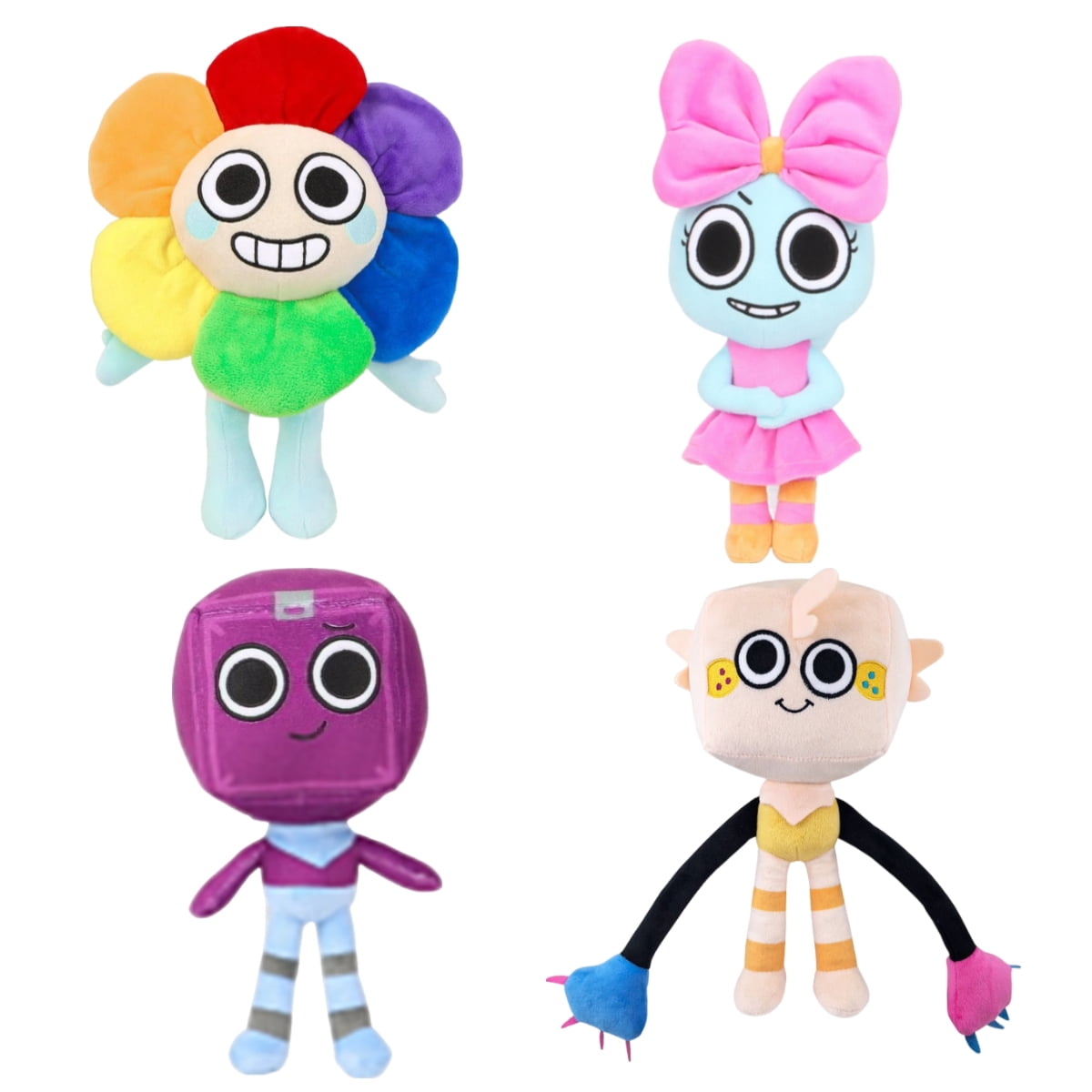 Dandy's World Plushies Vee Plush Toy, 9.87" Horror Game Stuffed Animal ...