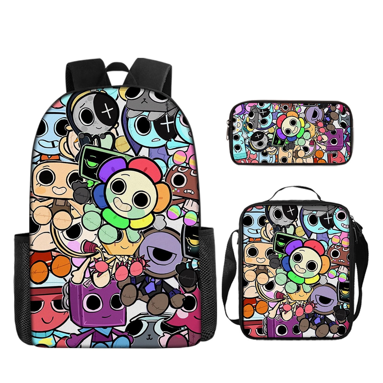 Dandy's World School Backpacks Set - 16.5In Cloth Practical SchoolBag ...