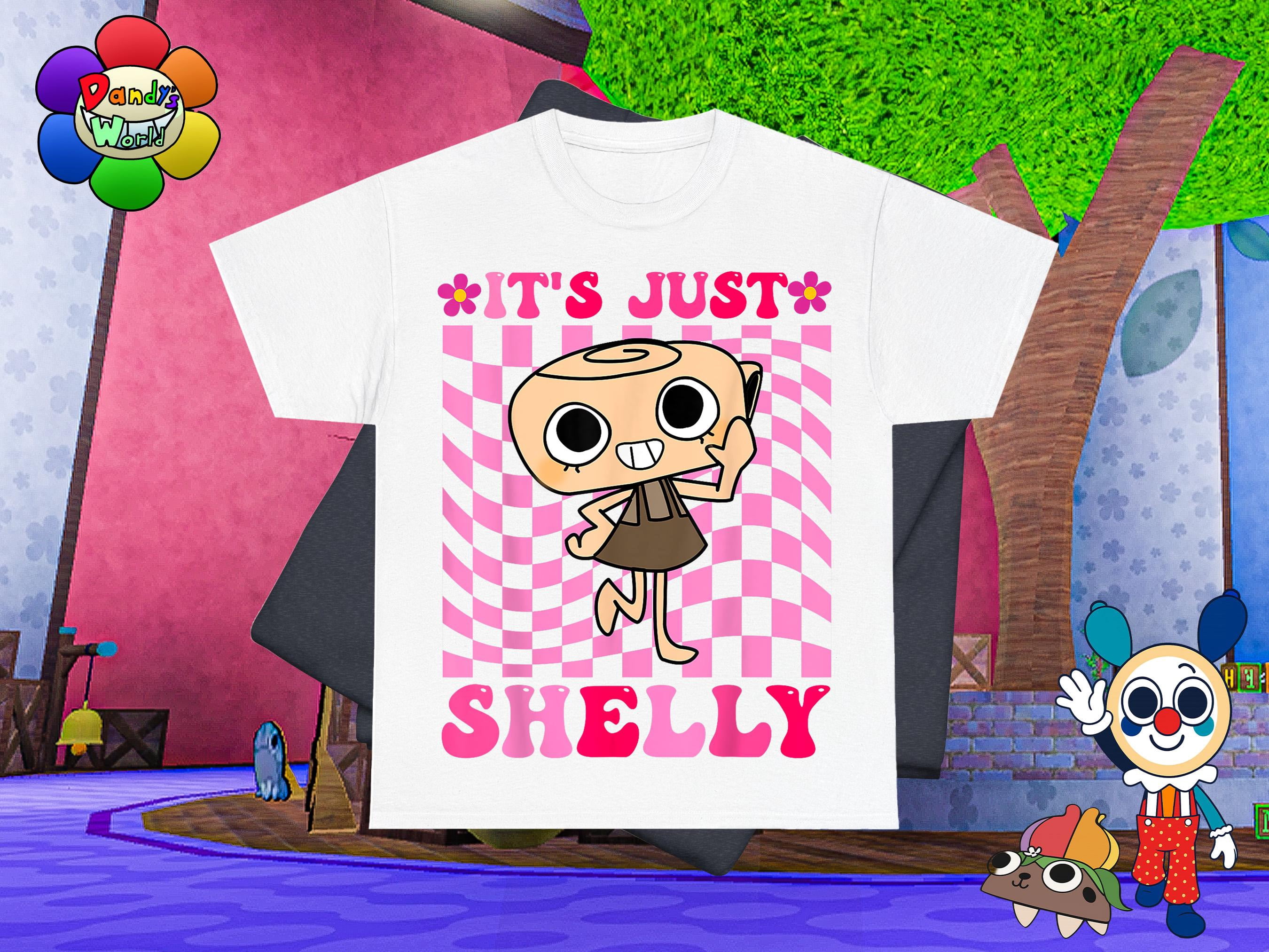 Dandy's World Shelly T-Shirt, Roblox Inspired, Gamer Gift - Walmart.com