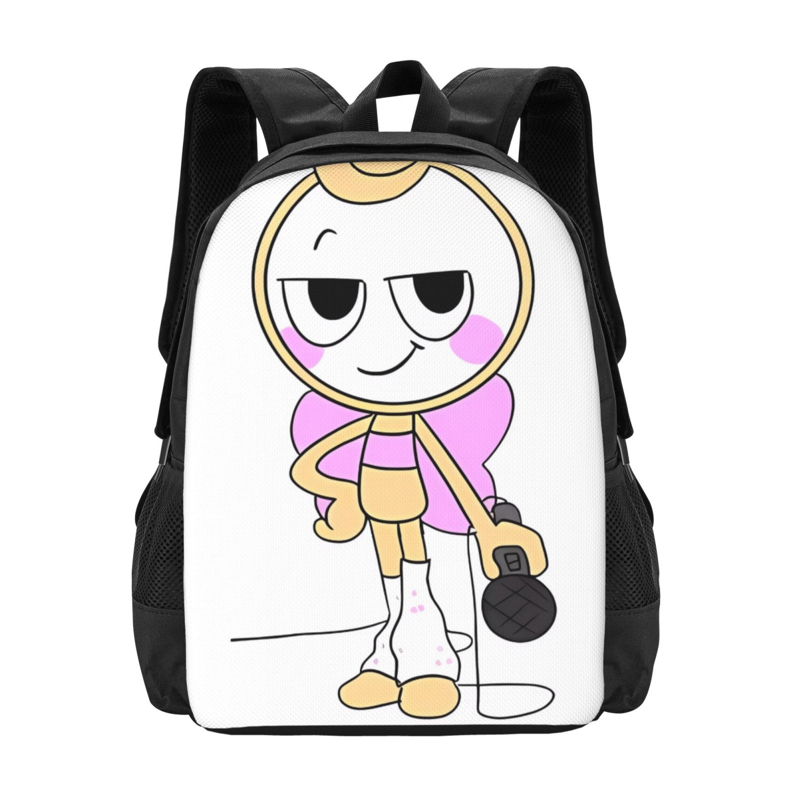 Dandy's World Simple School Backpack For Women Men Casual Daypack ...